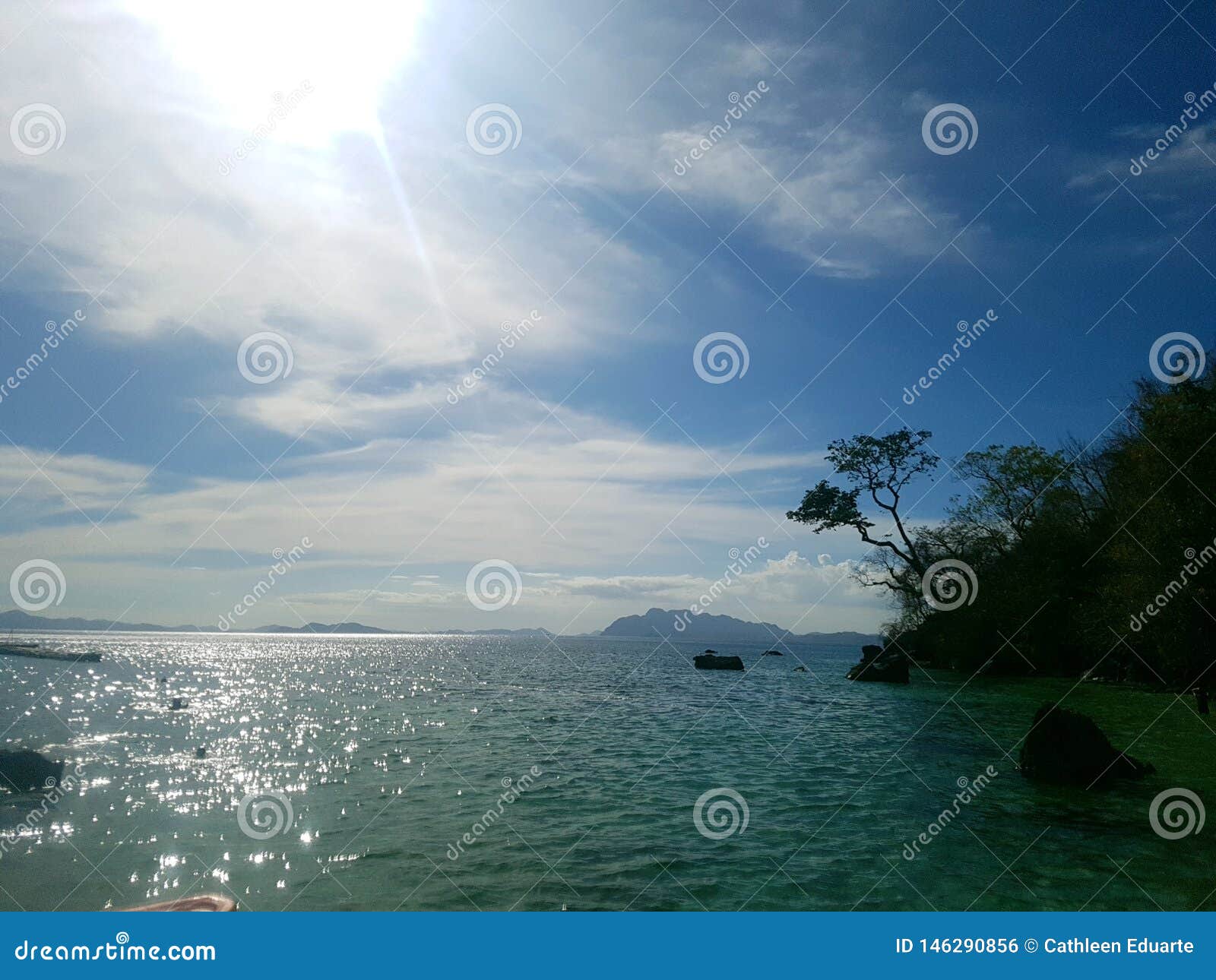 Beach Hut In Coron, Palawan, Philippines Royalty-Free Stock Photography ...