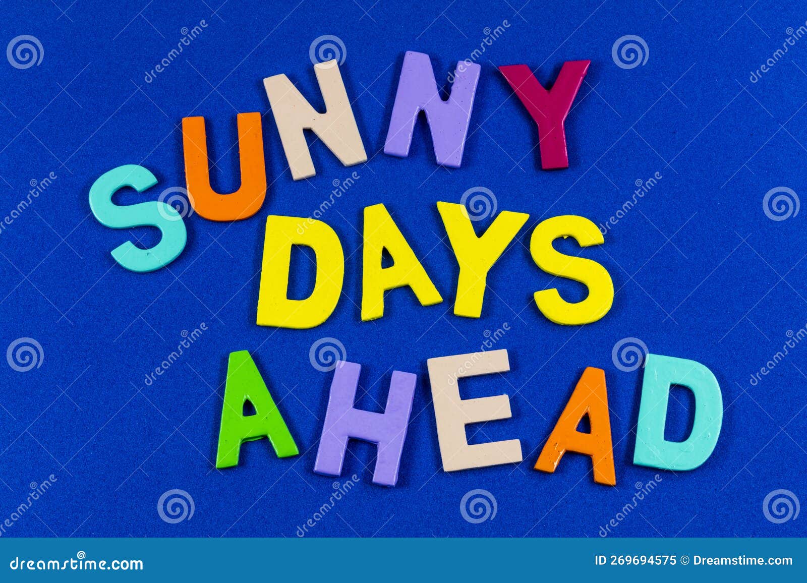 Sunny Days Ahead Happy Future Life Summer Day Sunlight Lifestyle Fun Stock Image Image Of