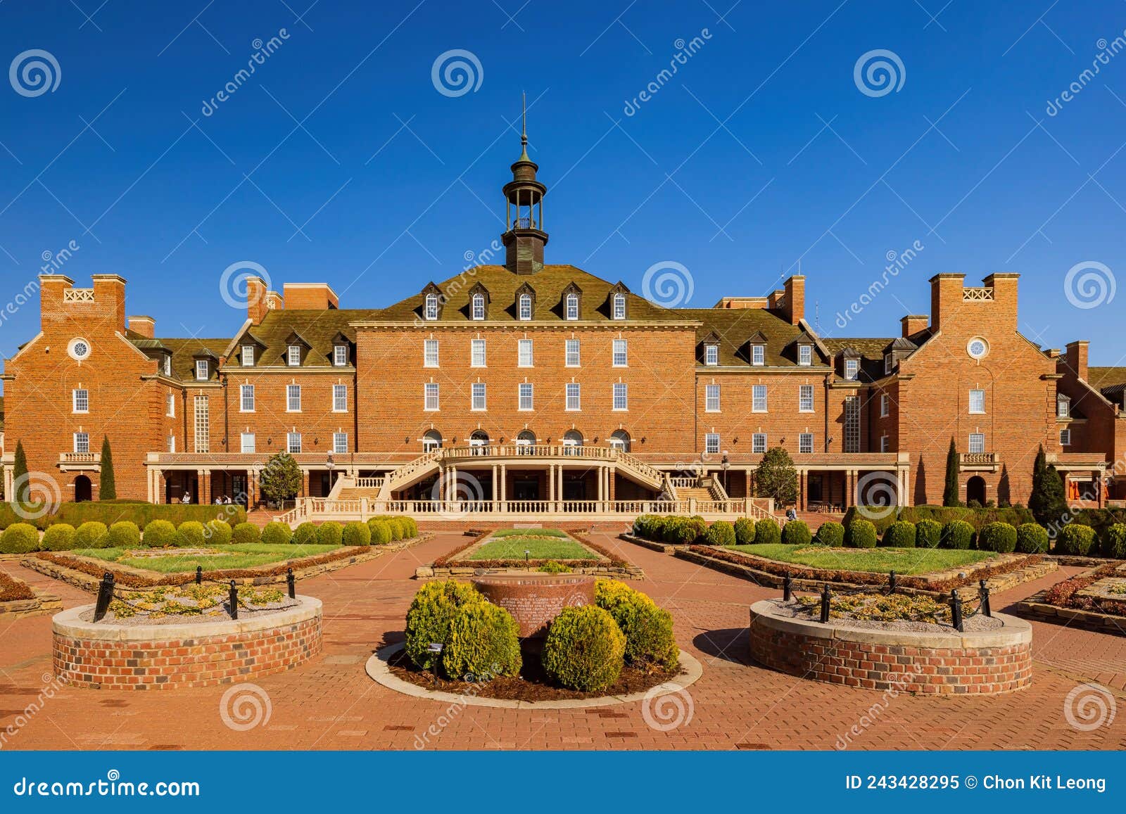 Sunny Exteior View of the Student Union of Oklahoma State University ...