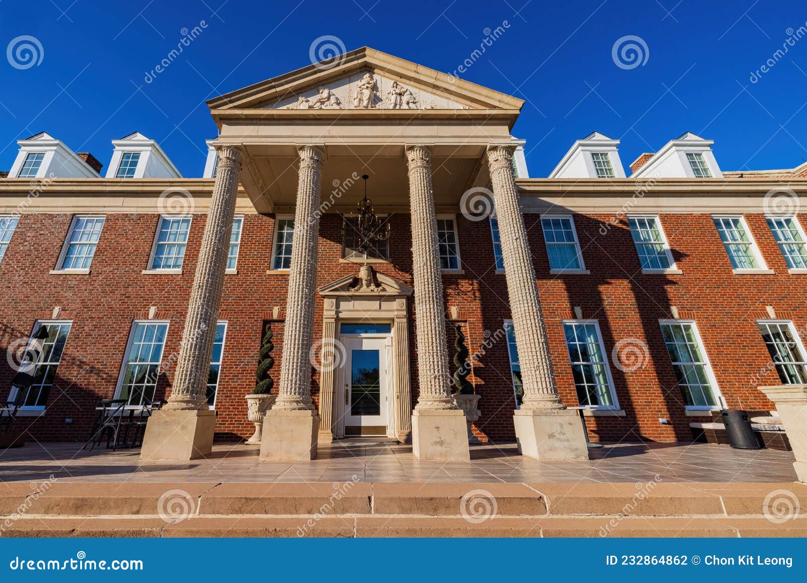Sunny Exterior View of the Dominion House Editorial Photography - Image ...