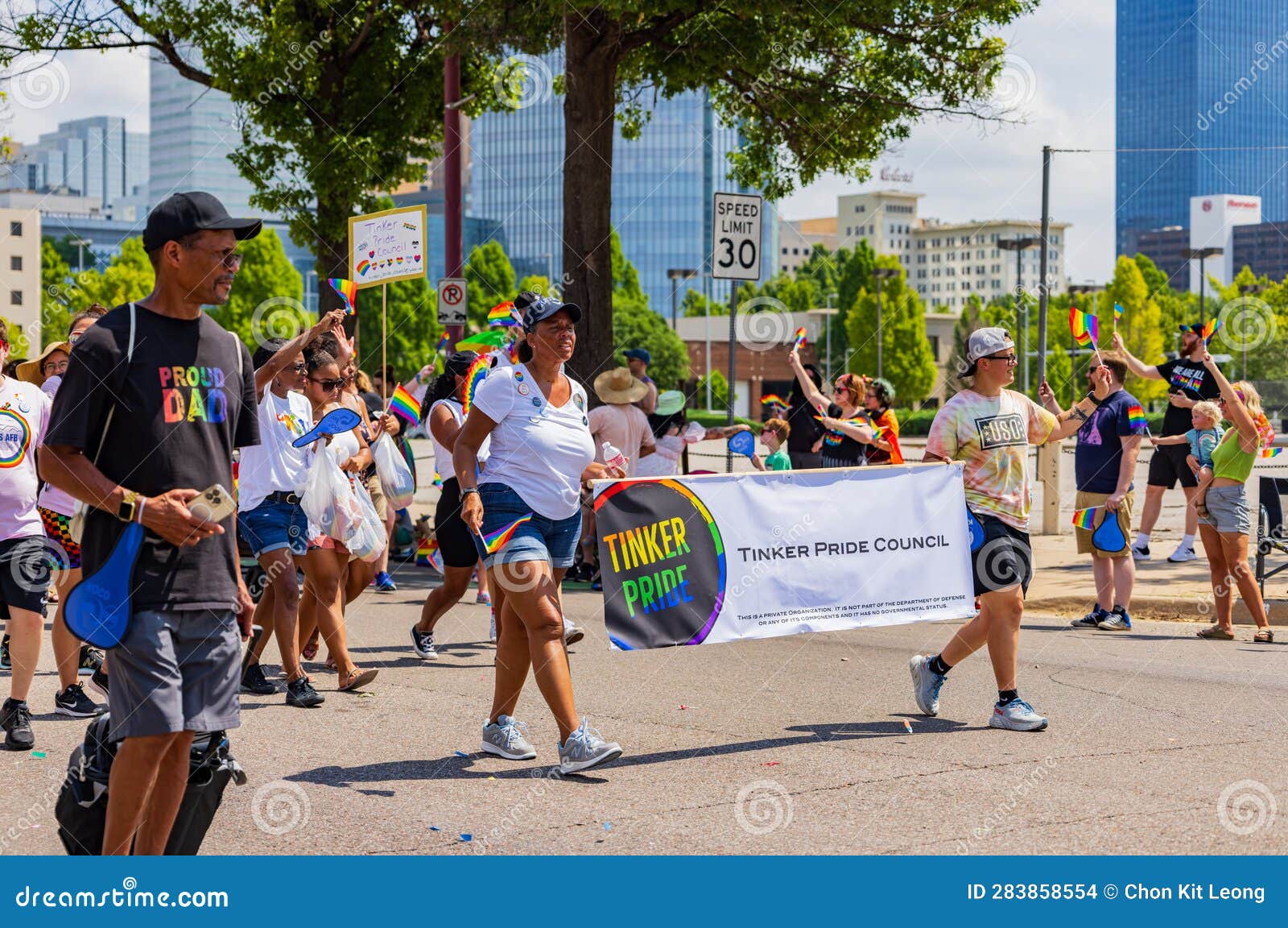 Sunny Exterior View of the Pride Parade Event Editorial Stock Image ...