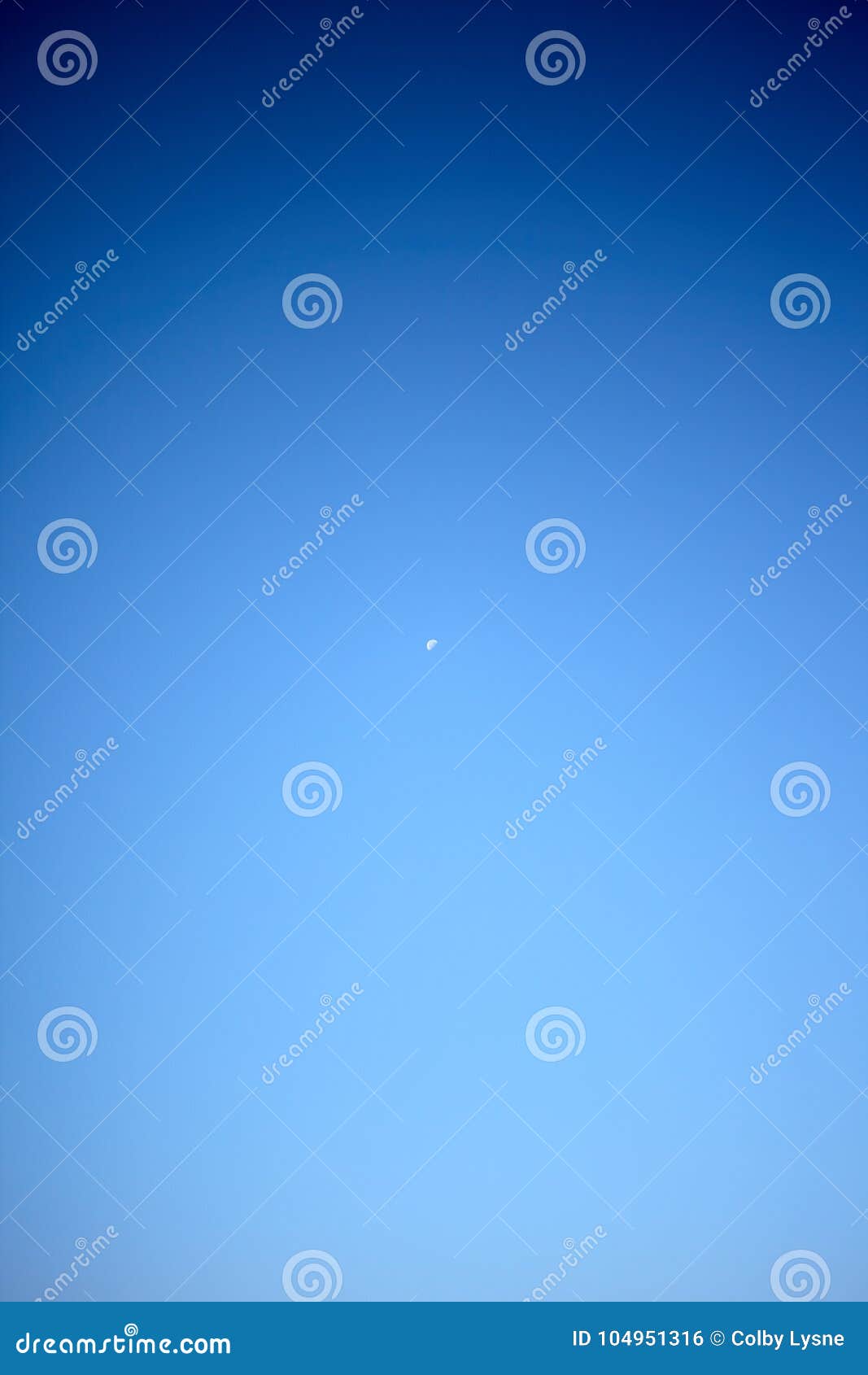Sunny Full Frame Blue Sky Background Stock Photo - Image of deep, clean ...
