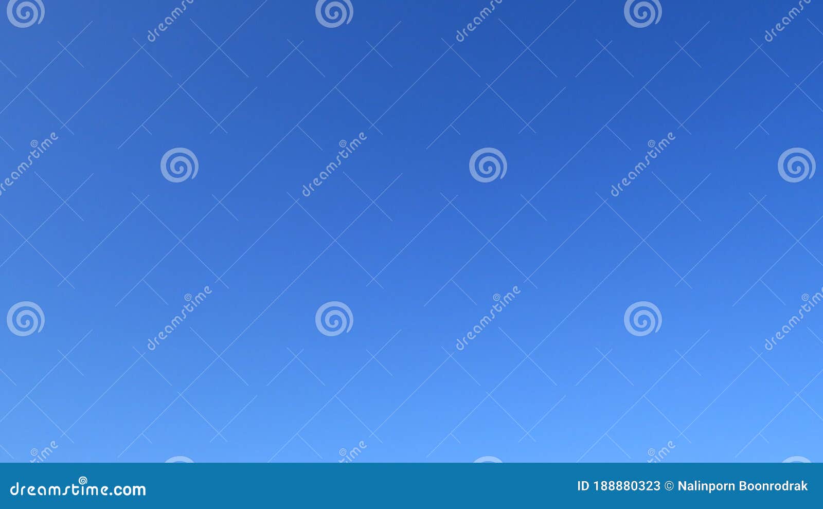 Sunny Gradient Blue Sky Background with Minimal White Clouds Stock ...
