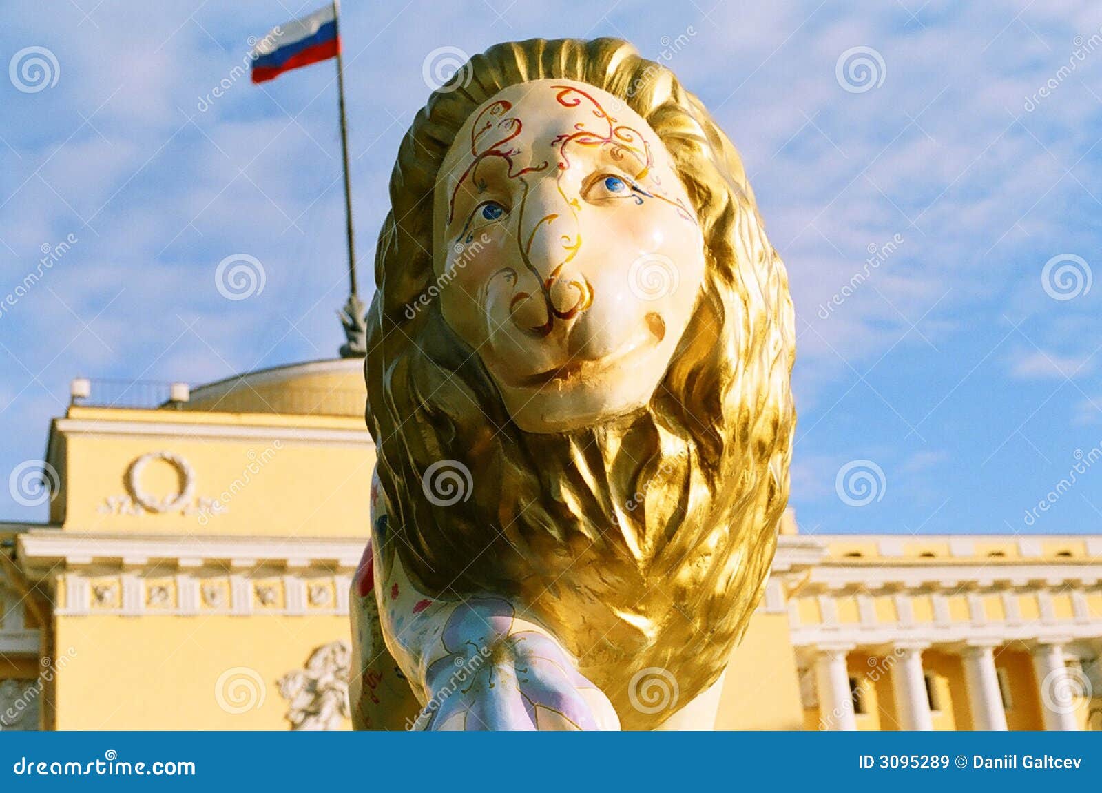 Sunny lion stock image. Image of animal, symbol, city - 3095289