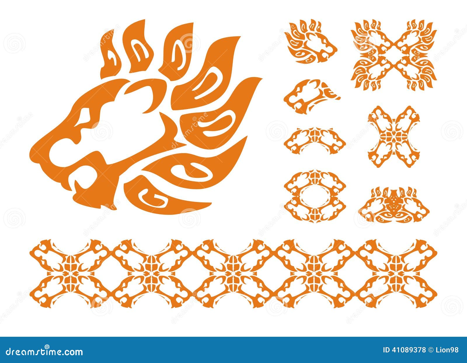 Lions Frame Stock Illustrations – 553 Lions Frame Stock Illustrations ...