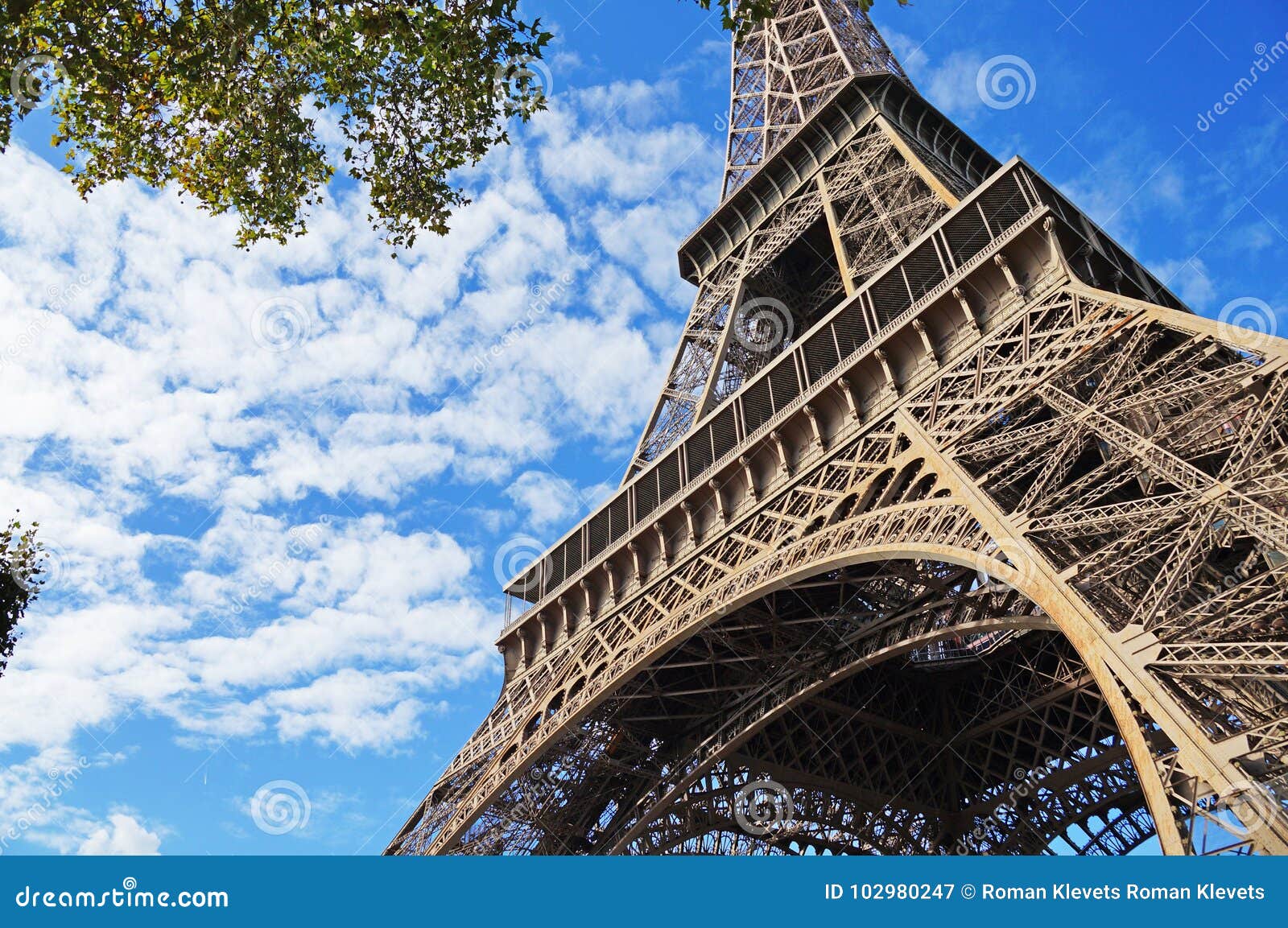 Sunny Paris stock image. Image of france, beautiful - 102980247