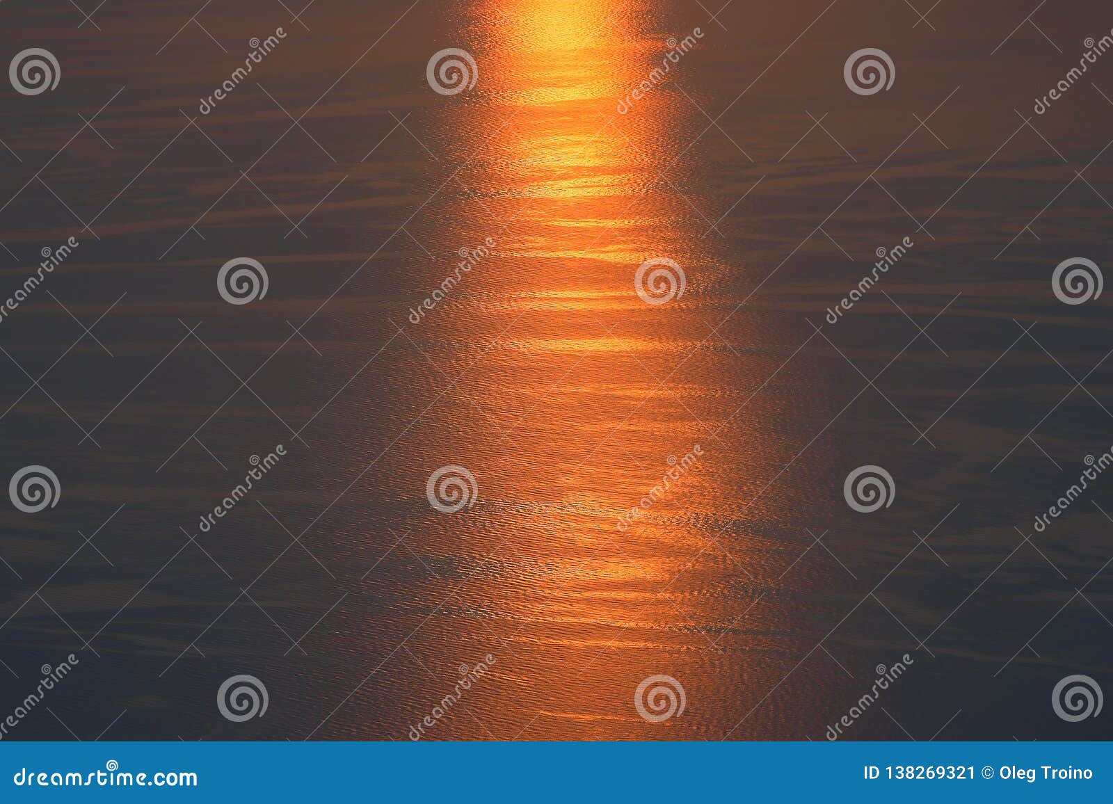 Sunny Path at Dawn on the Sea Stock Image - Image of view, ocean: 138269321