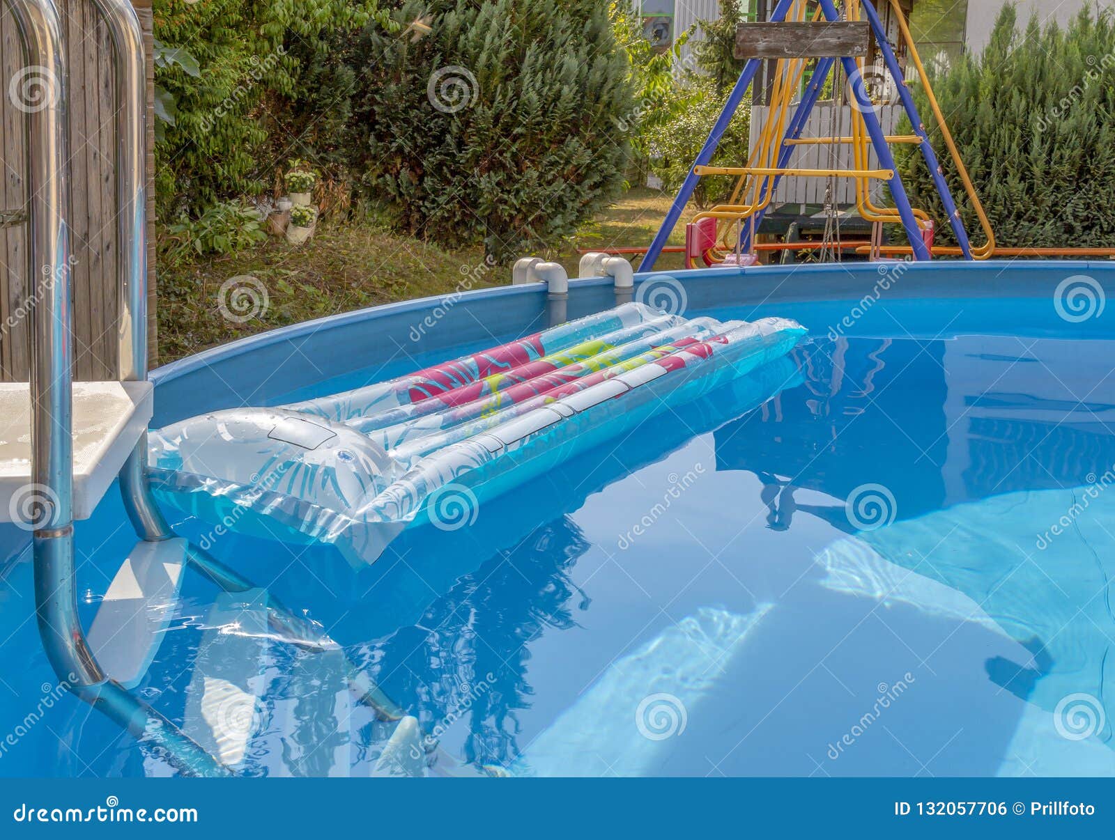 Sunny pool scenery stock photo. Image of water, clear - 132057706