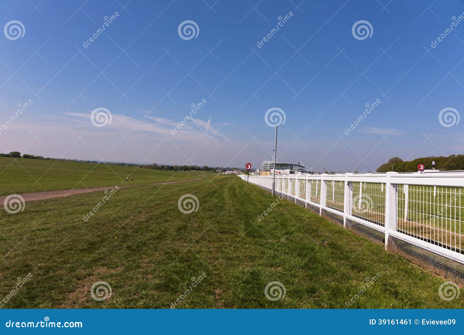 Sunny Racing Track stock image. Image of structure, horse - 39161461