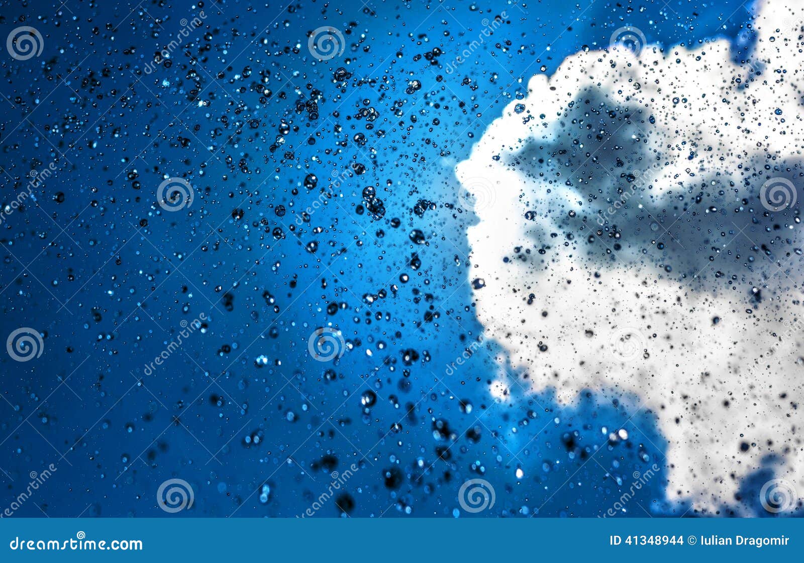Sunny Rain stock photo. Image of spray, weather, small - 41348944