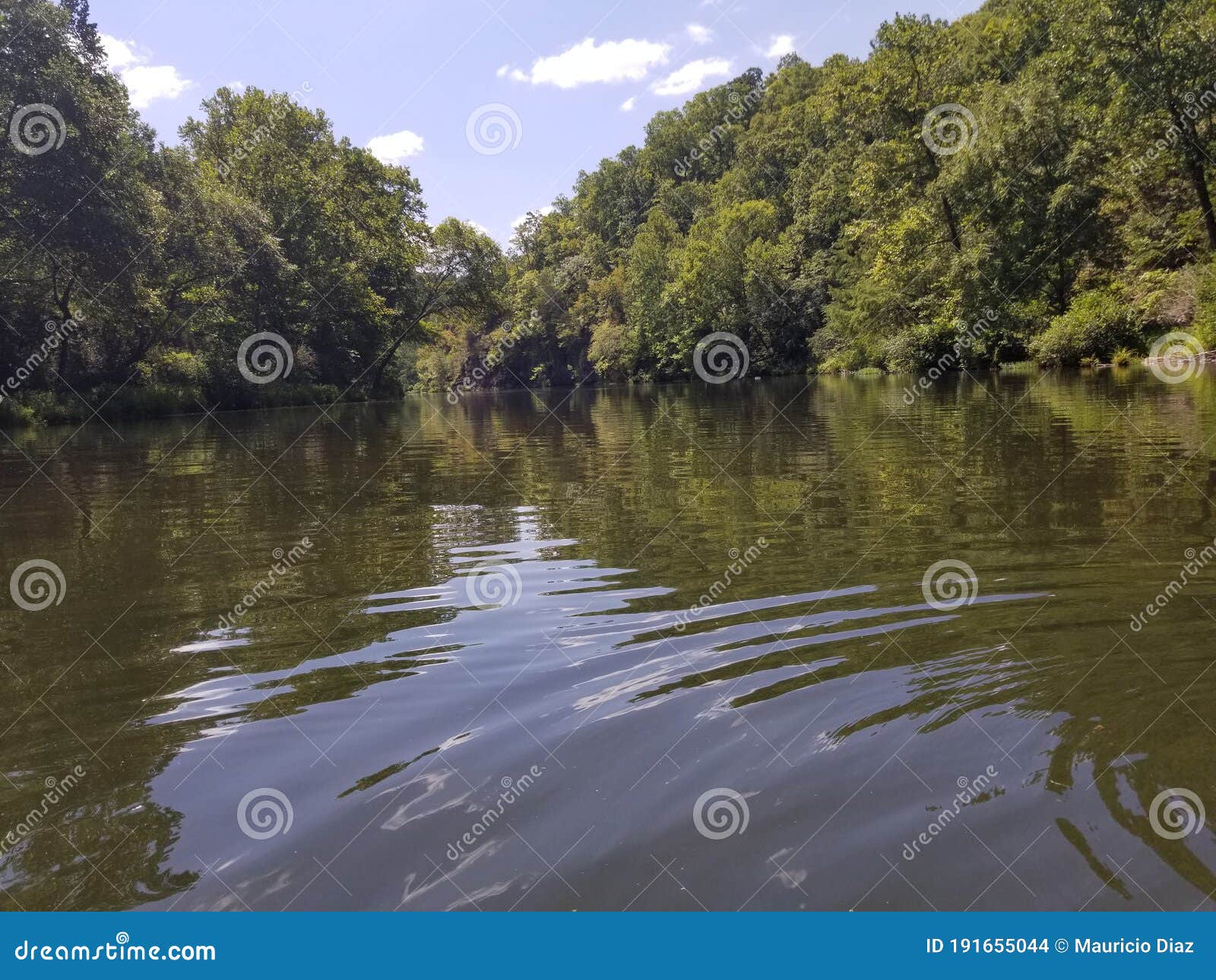 Sunny River at Oklahoma Waves Stock Photo - Image of river, waves ...