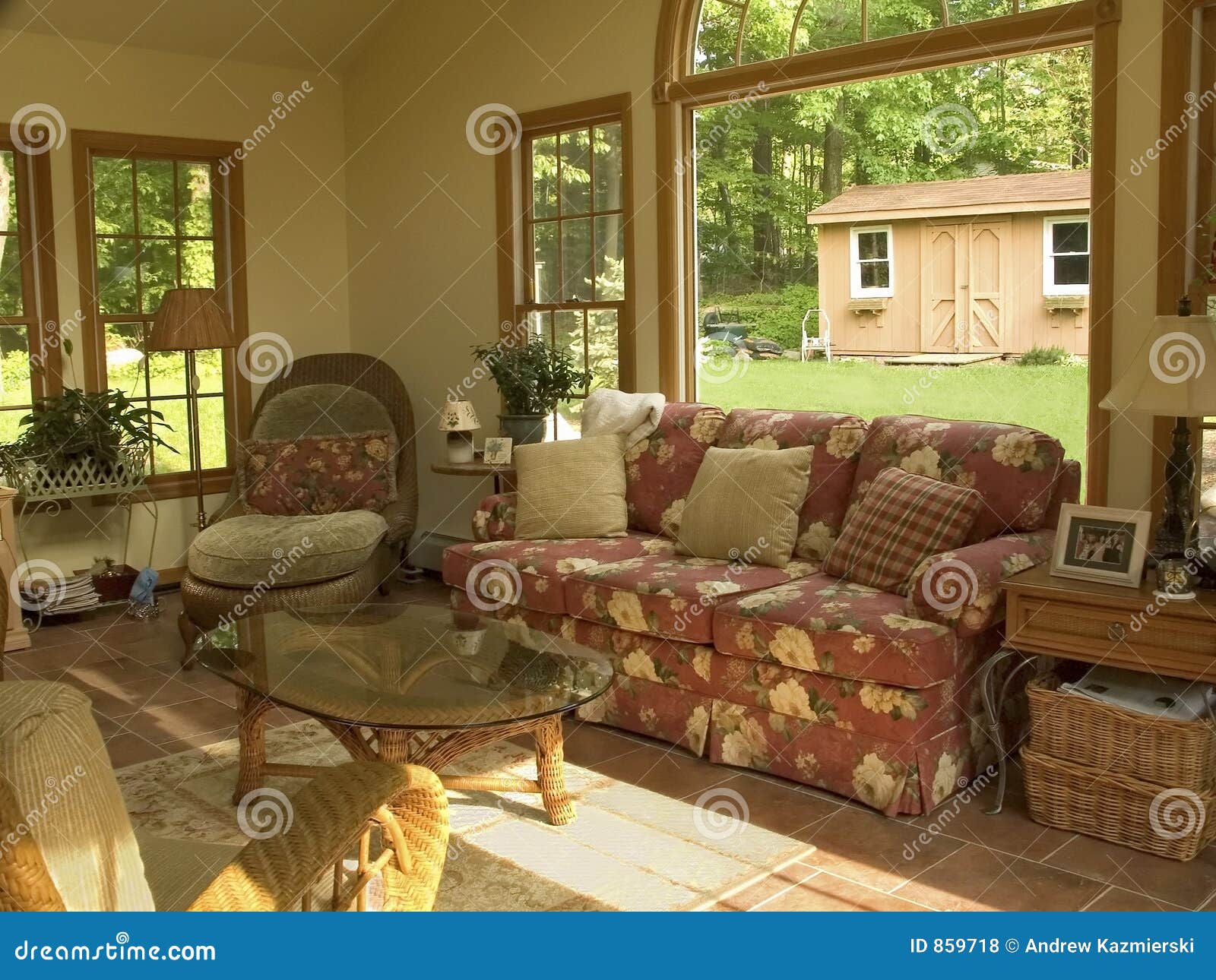 Sunny Room stock photo. Image of sofa, dream, couch, chairs - 859718
