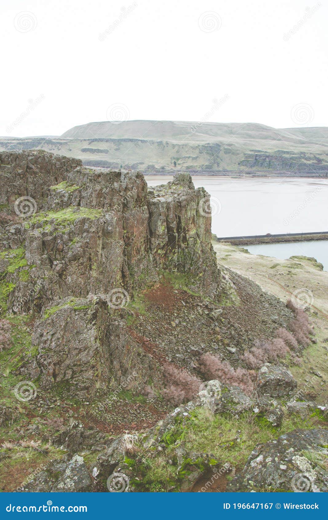 Sunny Scenery of a Beautiful Beach Stock Image - Image of lake ...