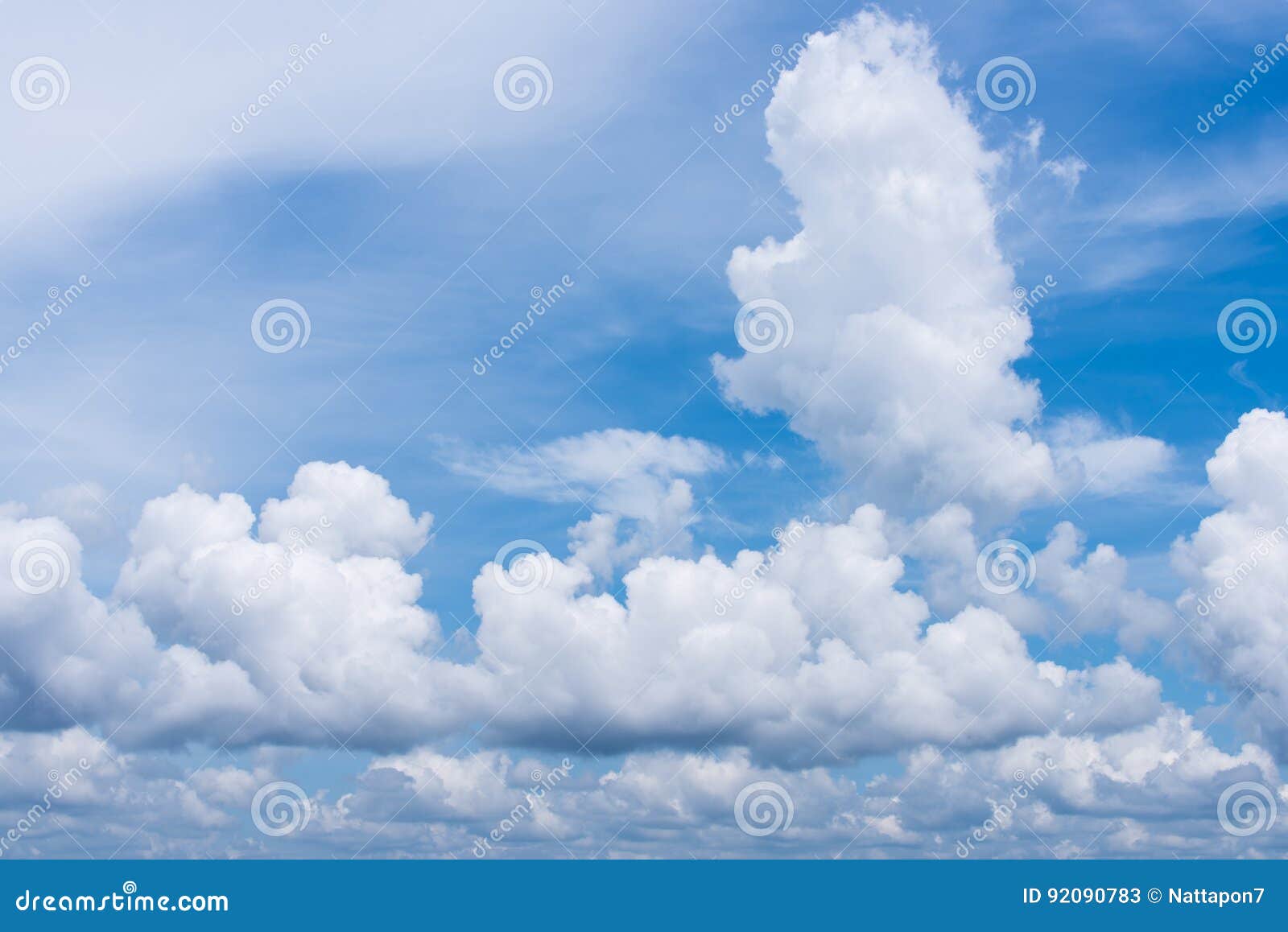 Sunny Sky Abstract Background, Beautiful Cloudscape Stock Image - Image ...