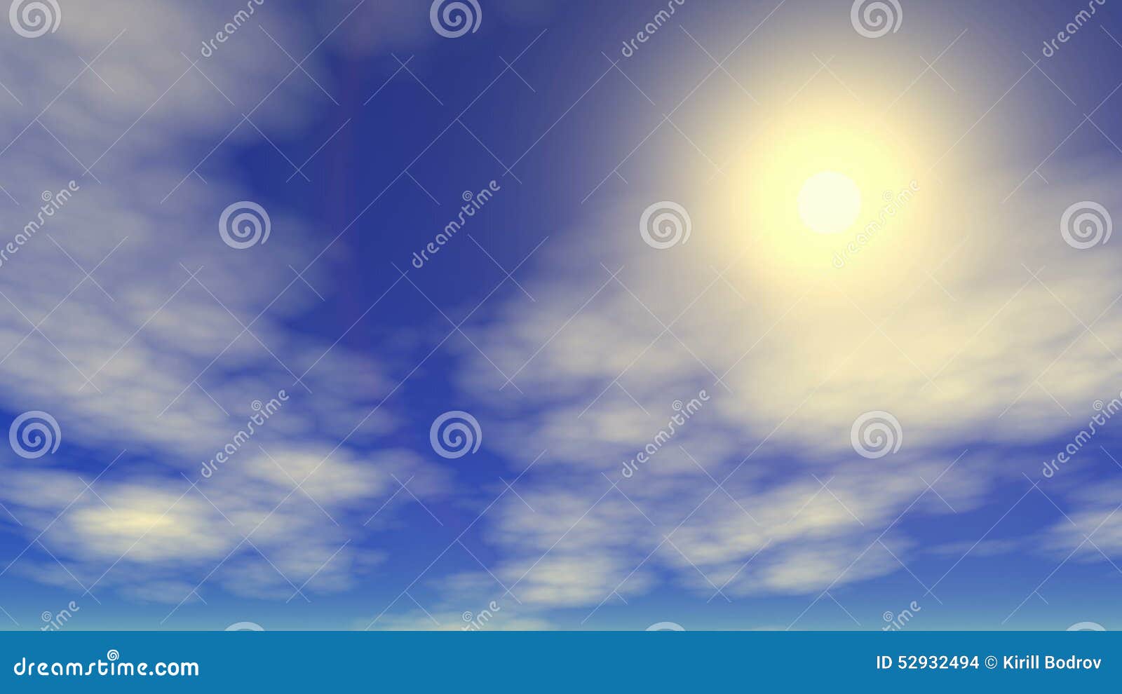 Sunny sky time lapse stock footage. Video of sunny, clouds - 52932494