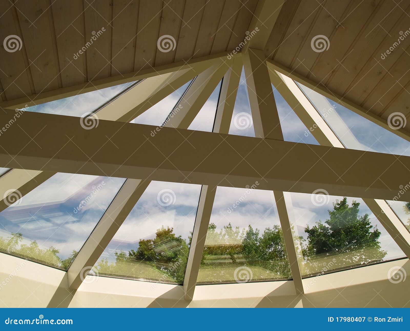 Sunny Solarium Conservatory Sun Room Stock Image - Image of domestic ...