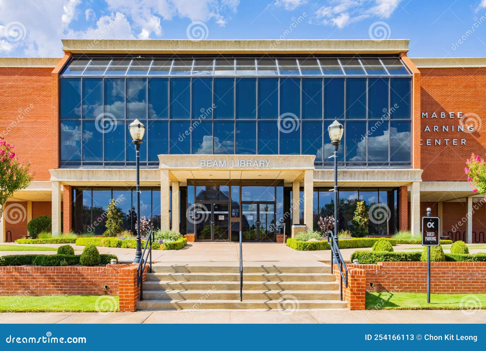 Sunny View of the Beam Library of Oklahoma Christian University ...