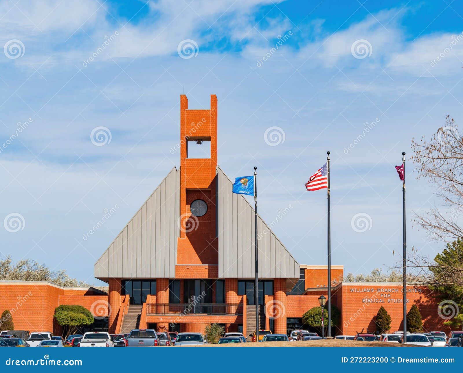 Sunny View of the Campus of Oklahoma Christian University Editorial ...