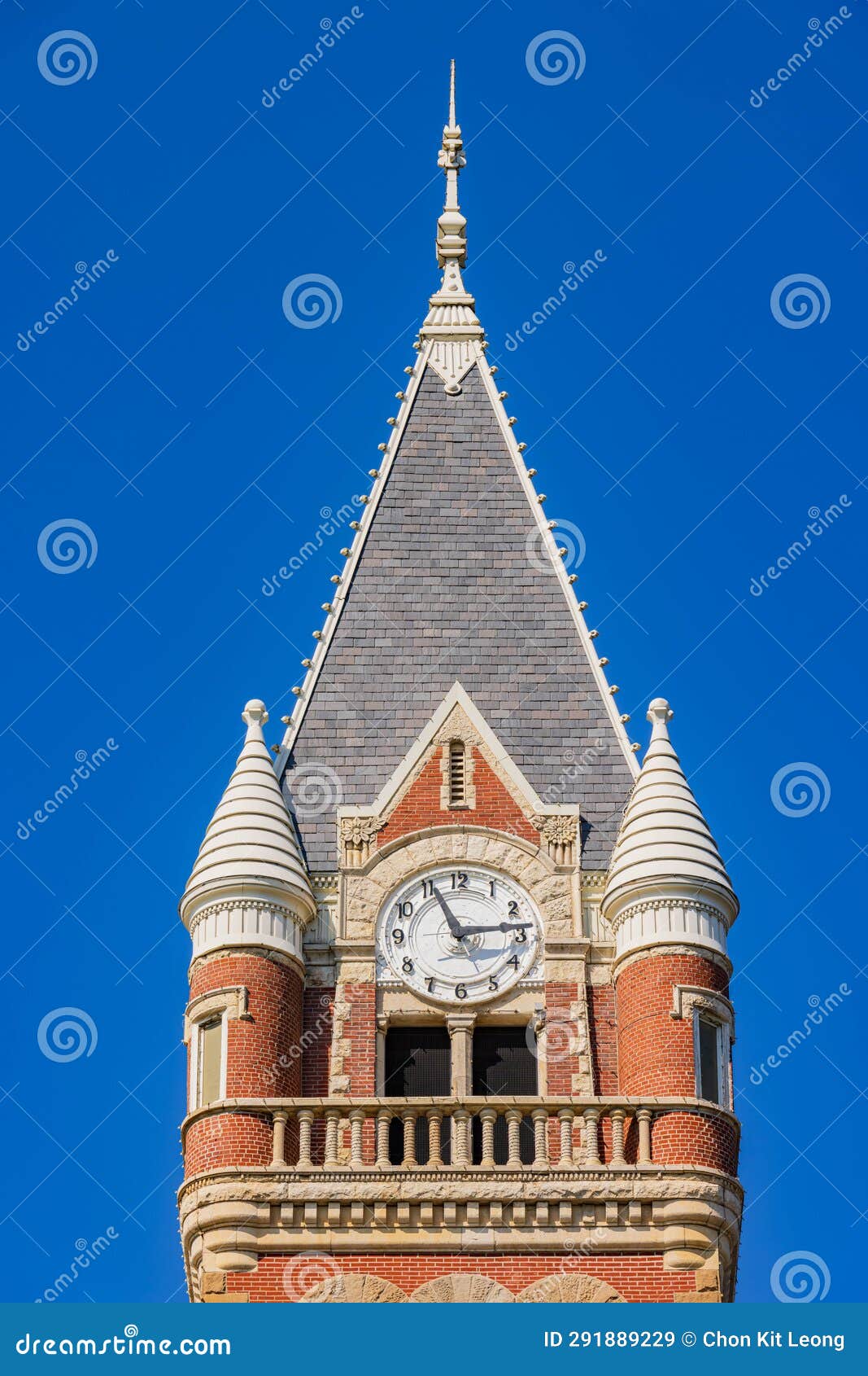 Sunny View of the Davis Administration Building of Friends University ...