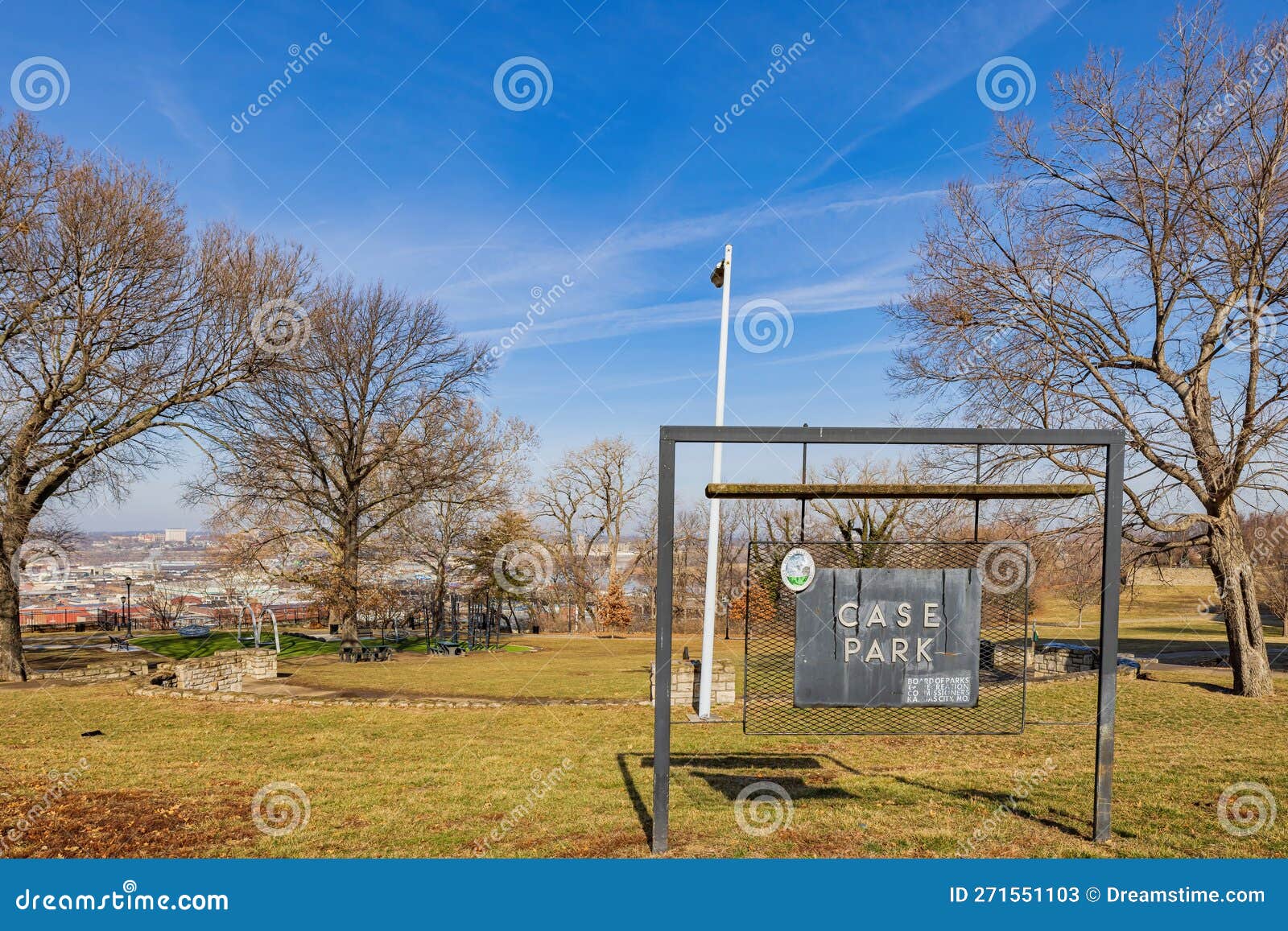 Sunny View of the Ermine Case Junior Park Editorial Stock Photo - Image ...