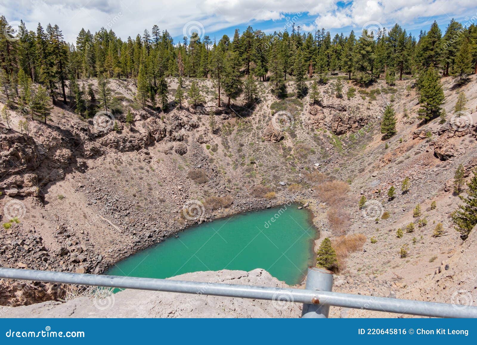 Sunny View of the Inyo Craters Stock Photo - Image of mammoth, outdoor ...