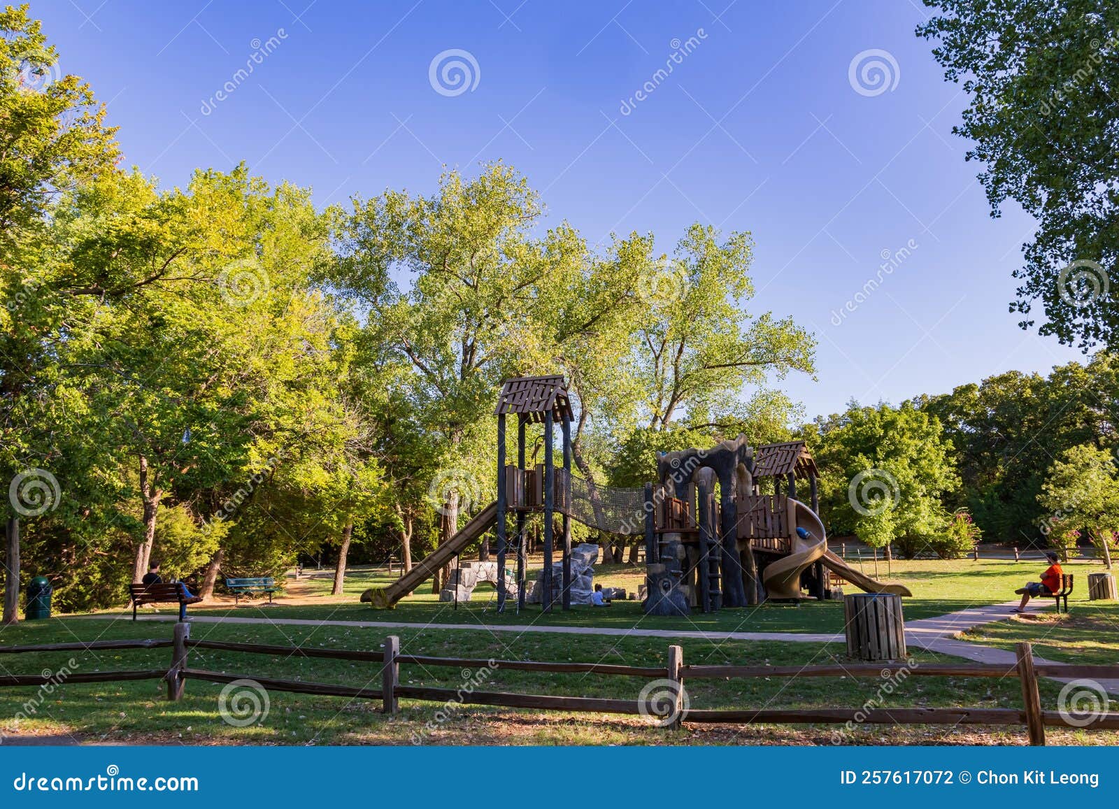 Sunny View of the Landscape of EC Hafer Park Stock Photo - Image of hiking, united: 257617072