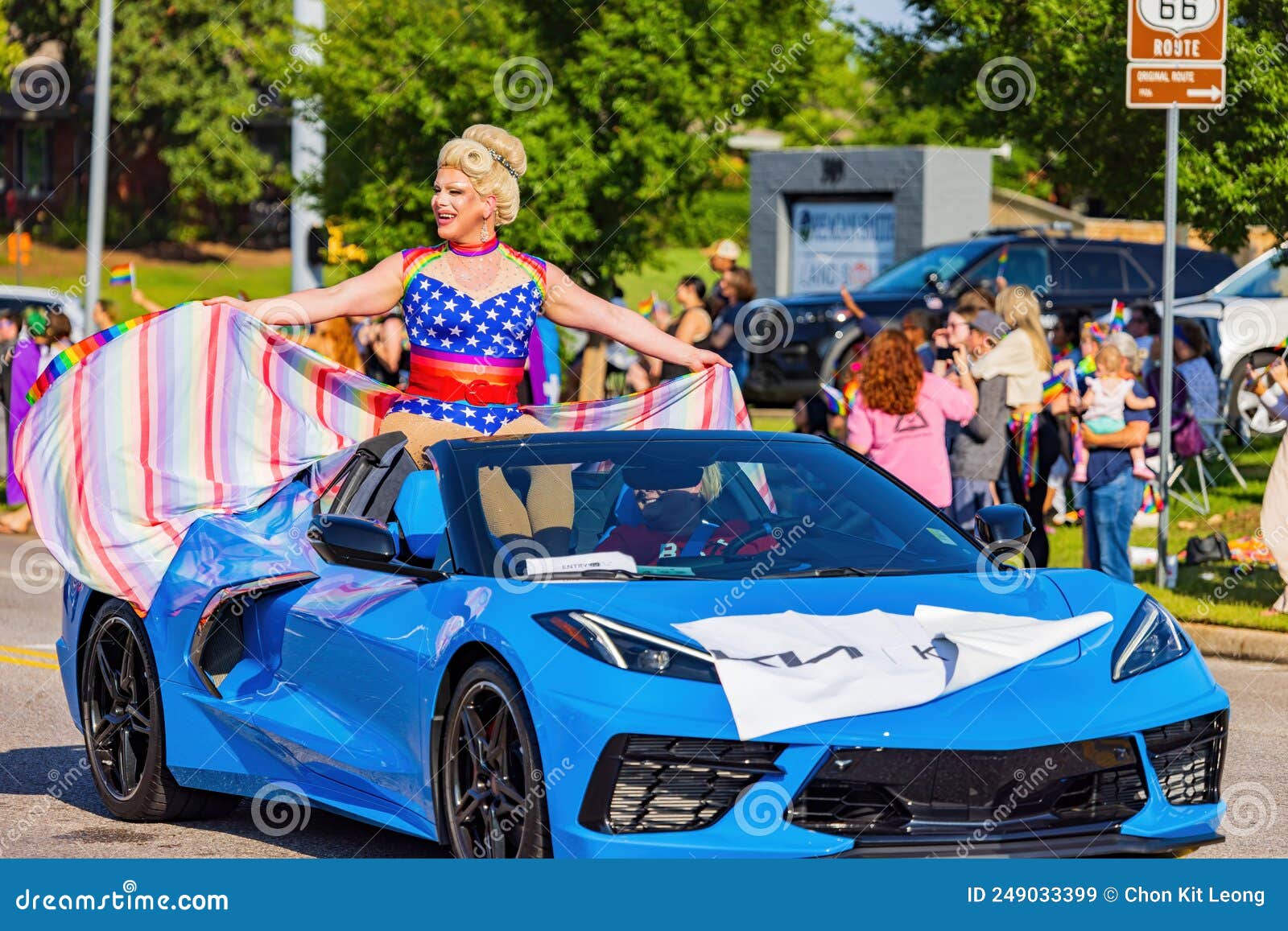 Sunny View of the OKC Pride Parade Editorial Stock Image - Image of ...