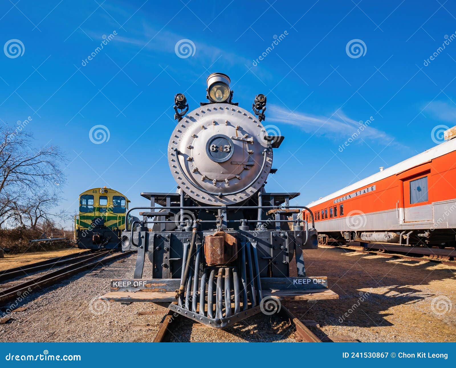 Sunny View of the Oklahoma Railway Museum Editorial Photography - Image ...