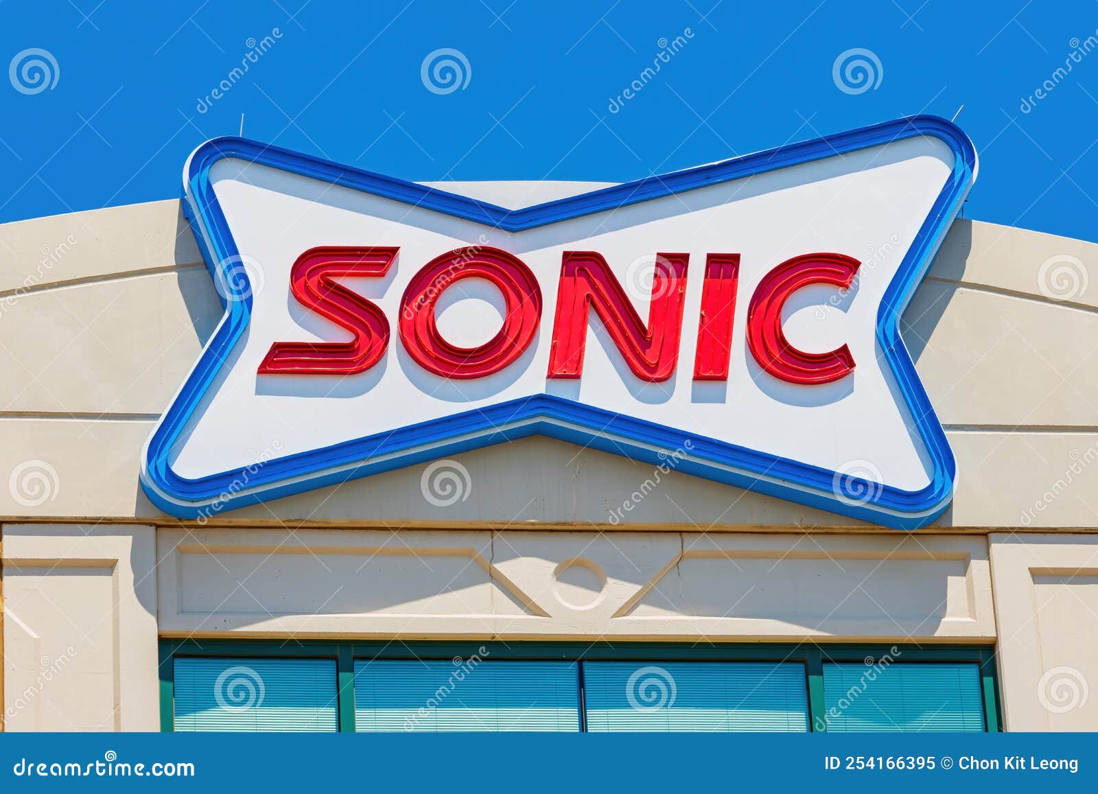 Sunny View of the Sonic Headquarters Editorial Image - Image of fast ...