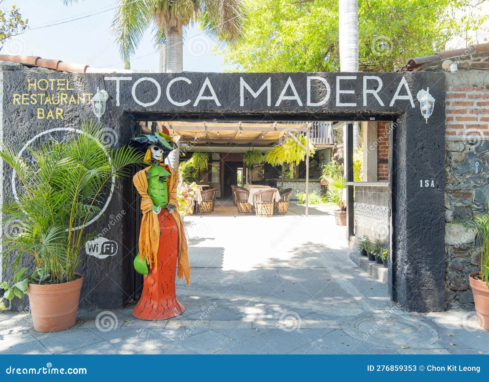 Sunny view of Toca Madera editorial stock photo. Image of travel ...