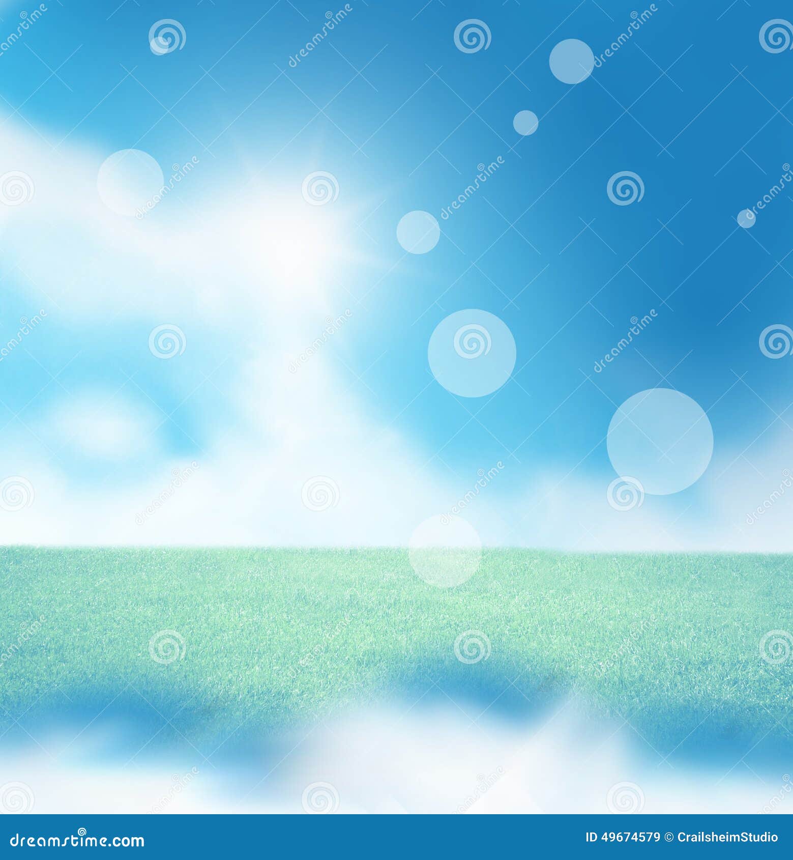 Sunny weather sky design stock image. Image of focus - 49674579