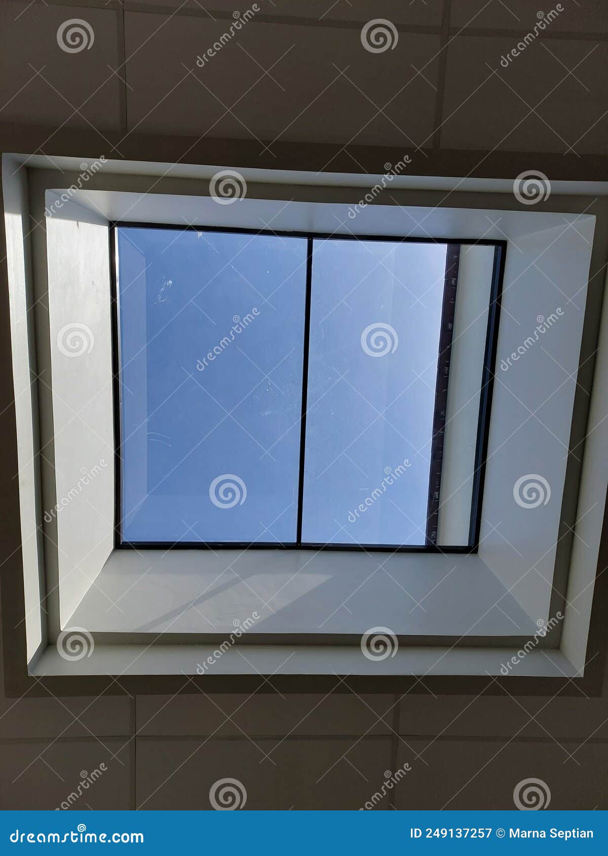 Sunray through the window stock image. Image of glass - 249137257