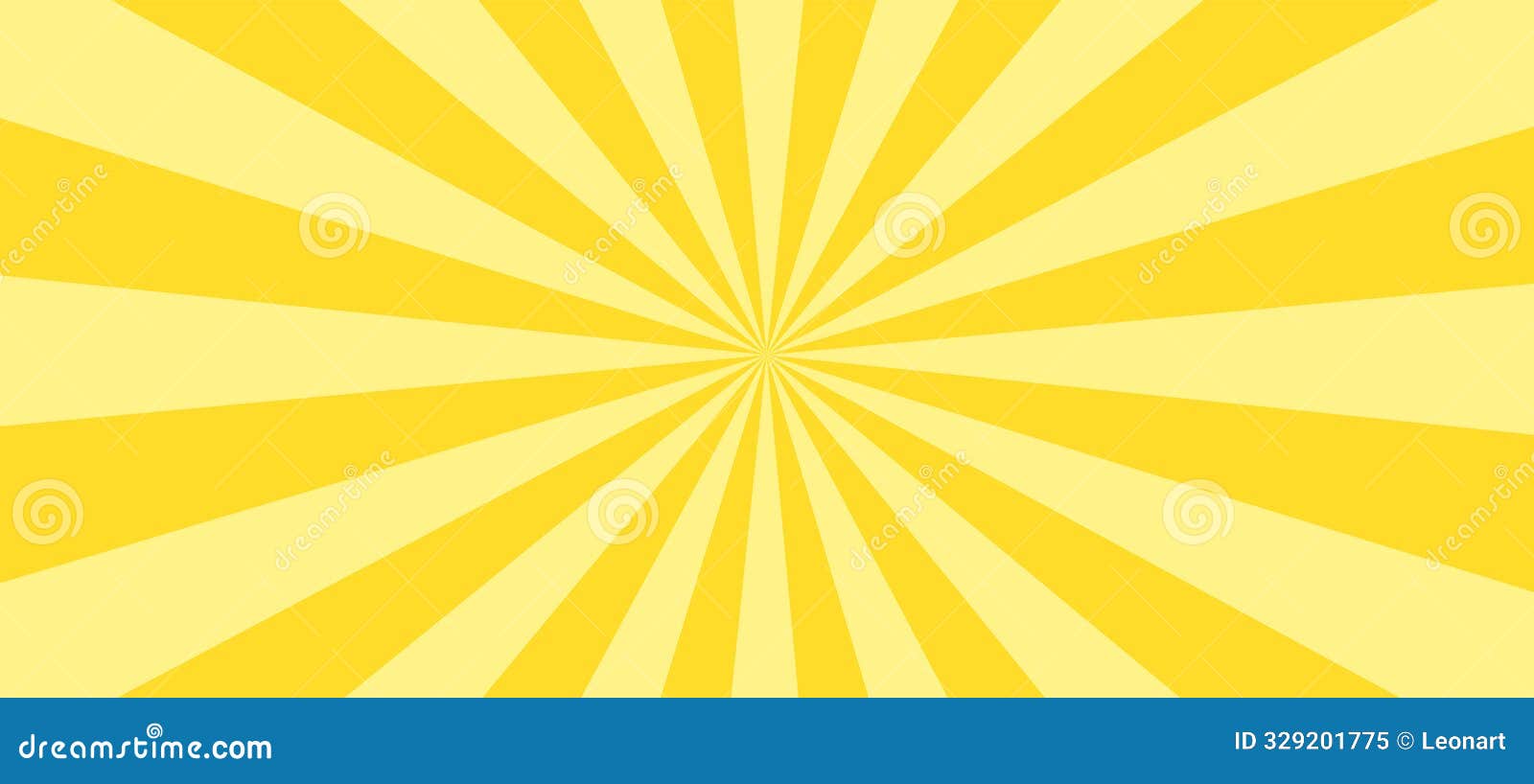 Sunrays Banner, Light Sunrise Sunbeam Rays Cartoon Vector ...