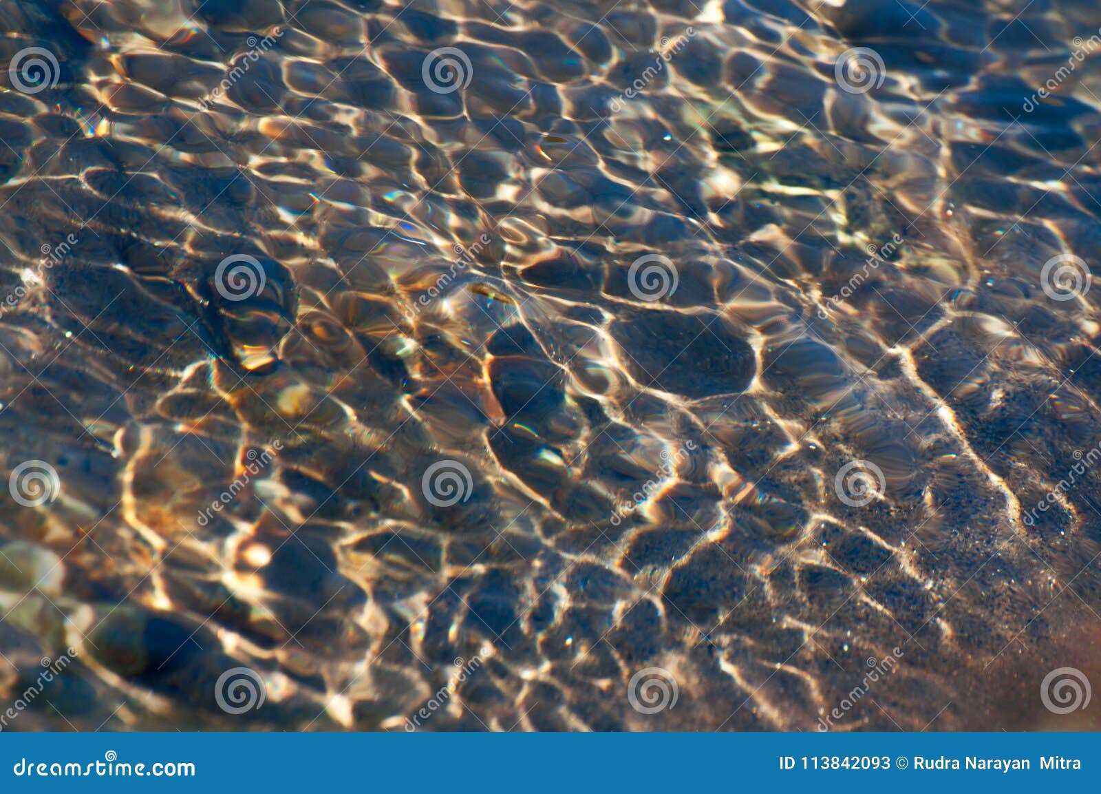 Abstract Image of Underwater Reflection of Subeams , Sikkim, India ...