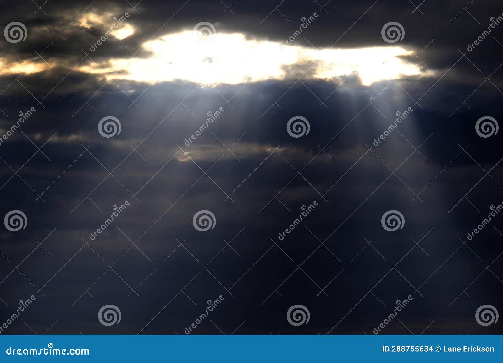 Sunrays Shining Above Mountains in Storm Clouds Sun Rays Stock Photo ...