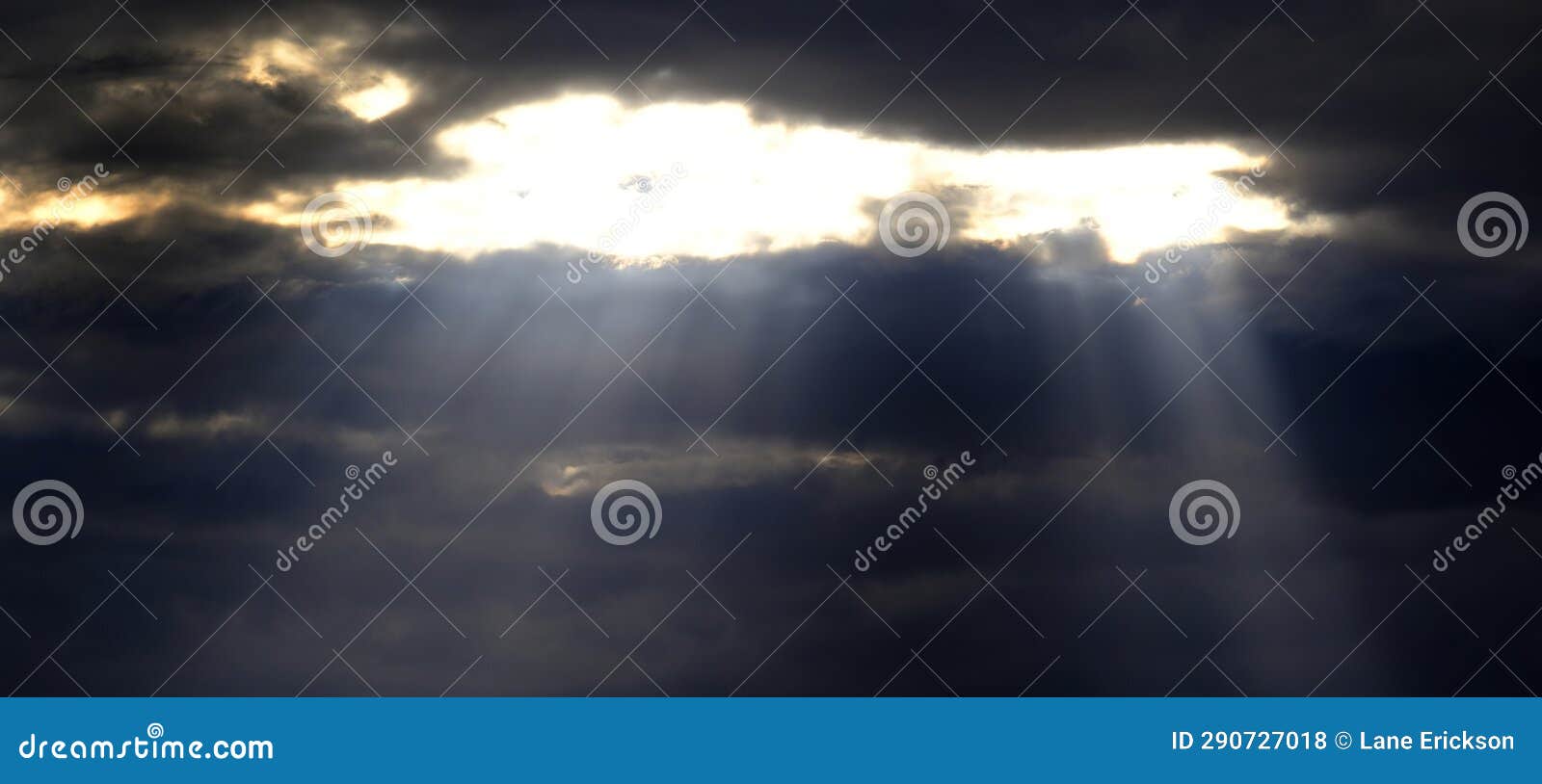 Sunrays Shining Above Mountains in Storm Clouds Sun Rays Stock Photo ...