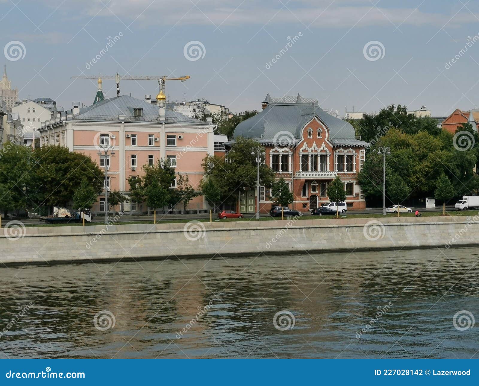 Sunrays on the Waves of Moskva River Stock Photo - Image of river ...