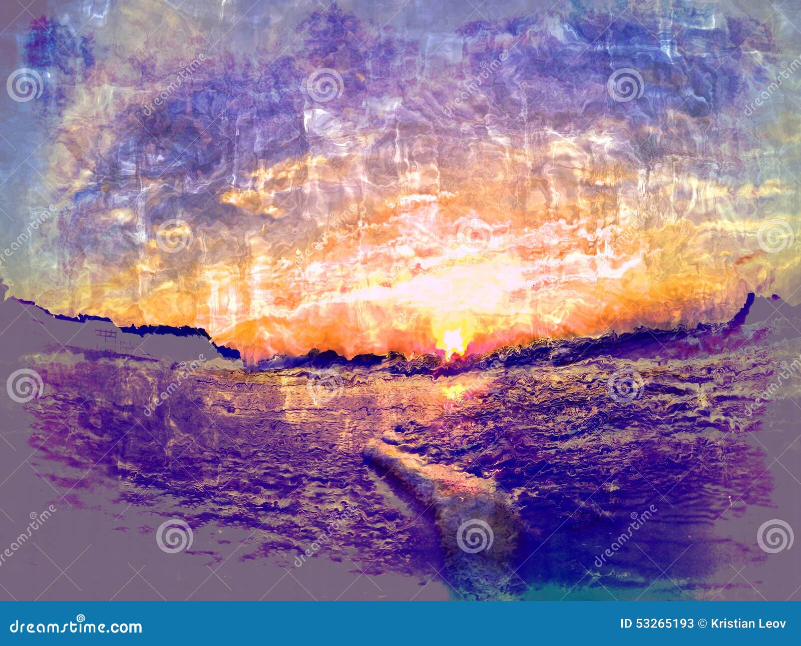 Sunrise abstract stock image. Image of spring, burning - 53265193