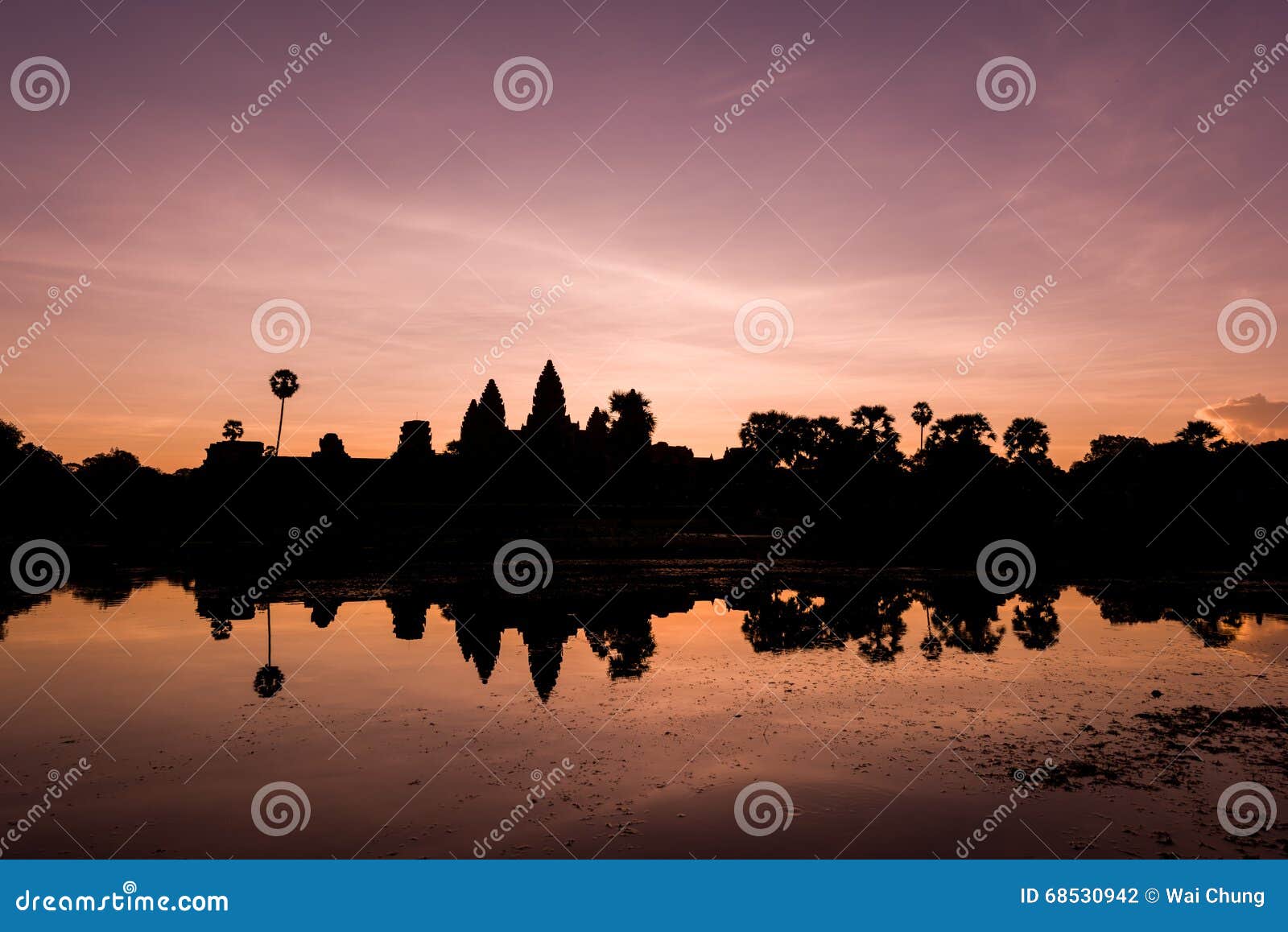 Sunrise of ancient temple stock photo. Image of ancient - 68530942