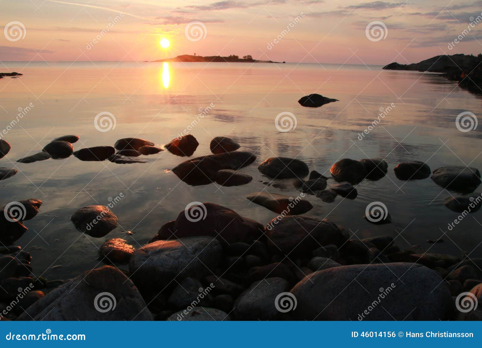 A sunrise in August stock photo. Image of morning, summer - 46014156