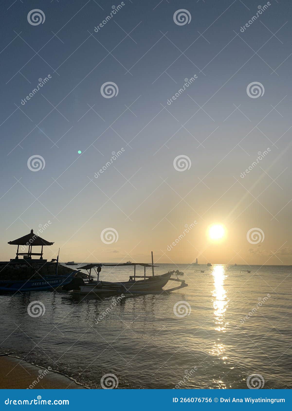 Sunrise in Bali stock photo. Image of world, sanur, holiday - 266076756