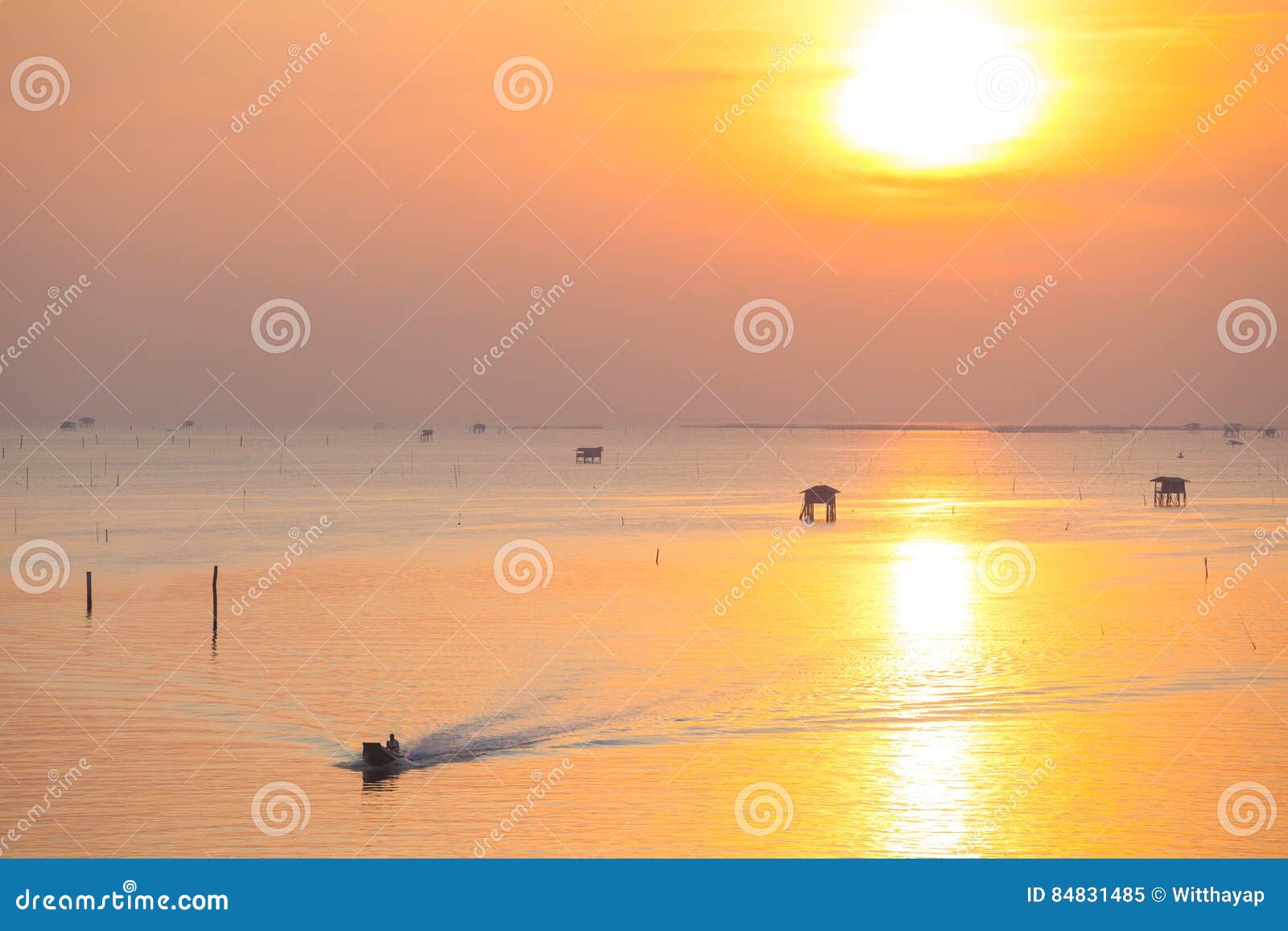 Sunrise , Bang Taboon stock image. Image of outdoors - 84831485