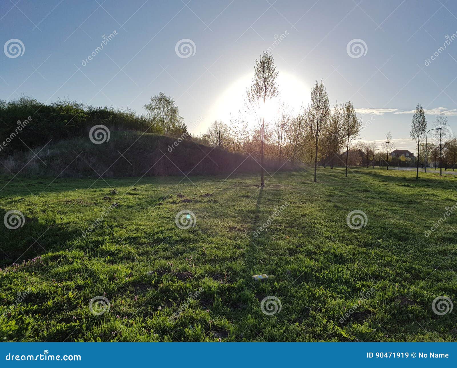 Sunrise in berlin stock image. Image of warm, berlin - 90471919