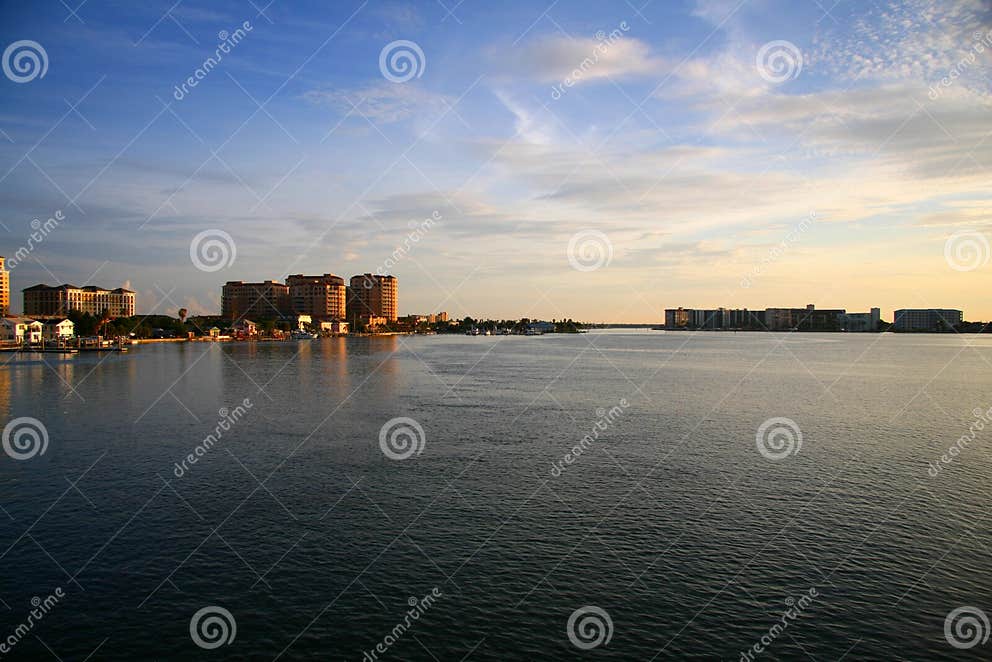Sunrise in Clearwater Beach 2 Stock Photo - Image of flora, view: 2968418