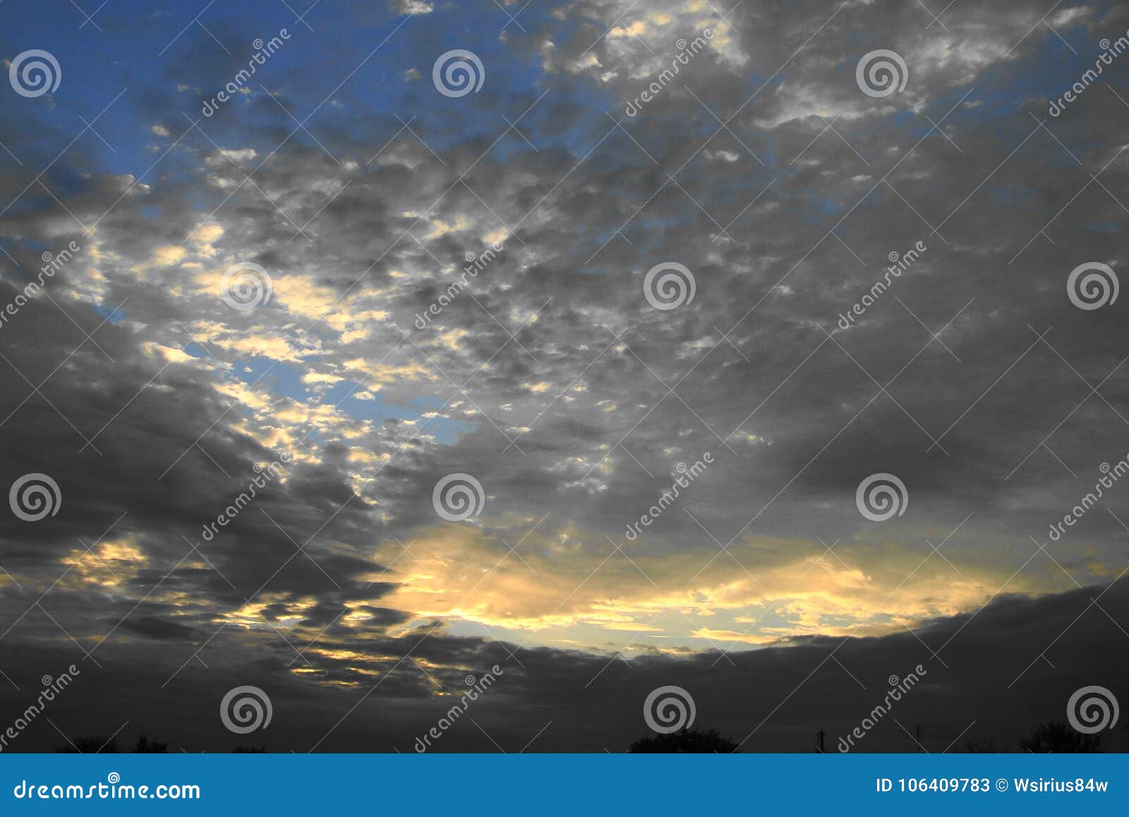 Sunrise in the clouds stock image. Image of summer, clouds - 106409783