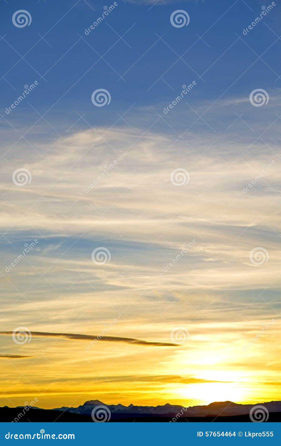 Sunrise in the Colored Sky White Sun Stock Photo - Image of meteorology ...