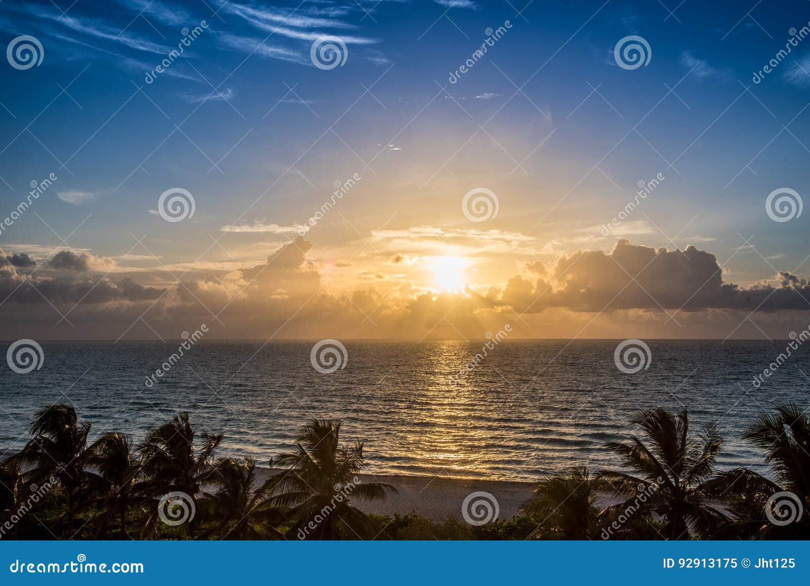 Sunrise florida stock image. Image of color, sunrise - 92913175