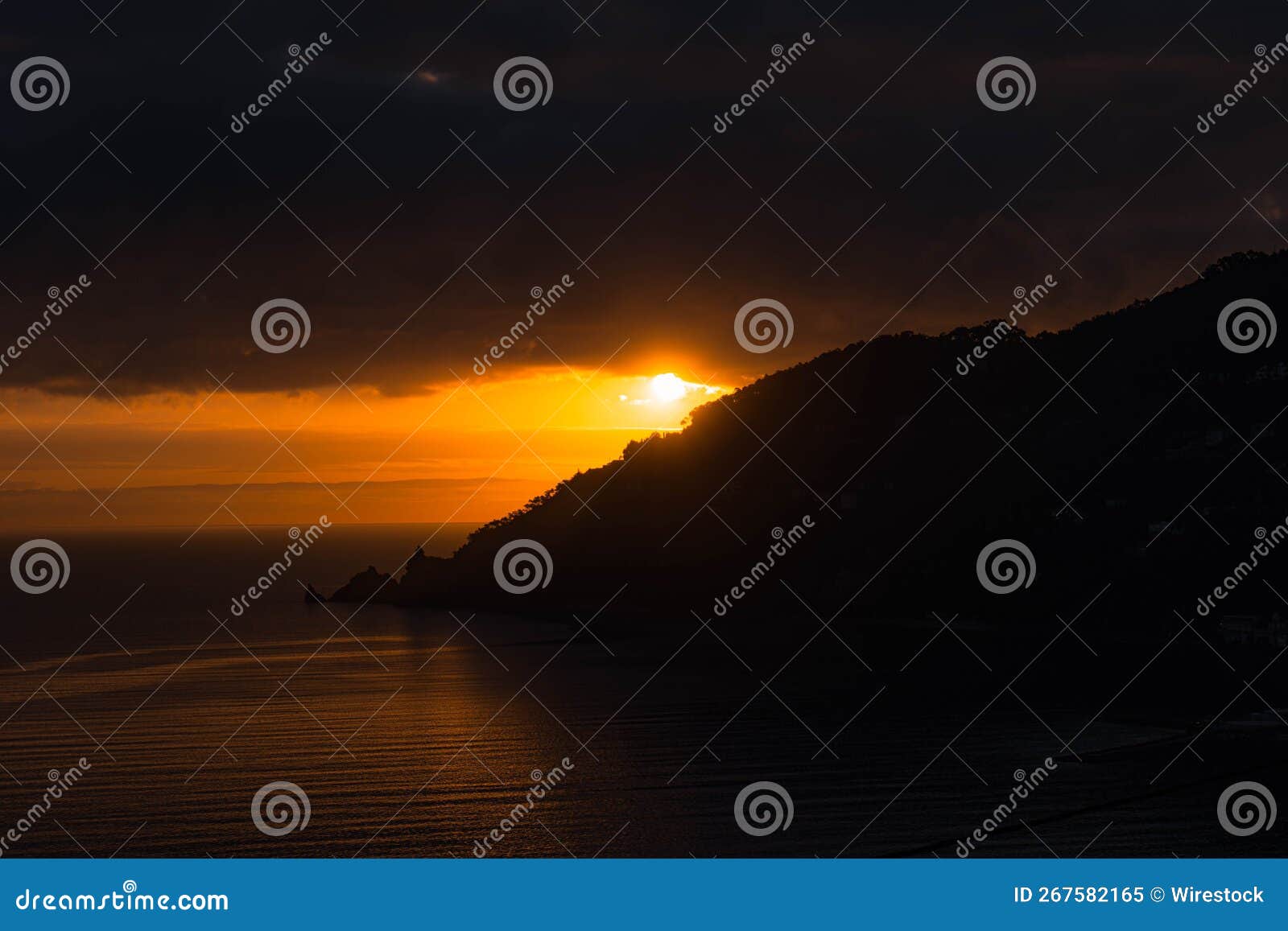 Sunrise in French Riviera, Cannes Stock Image - Image of europe, beach ...