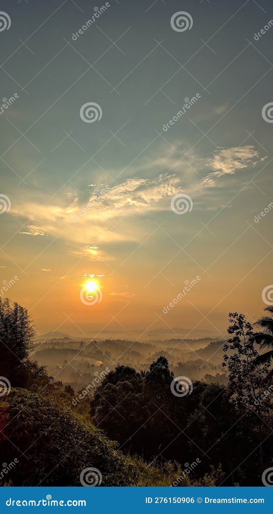 Sunrise on gisting stock photo. Image of morningview - 276150906