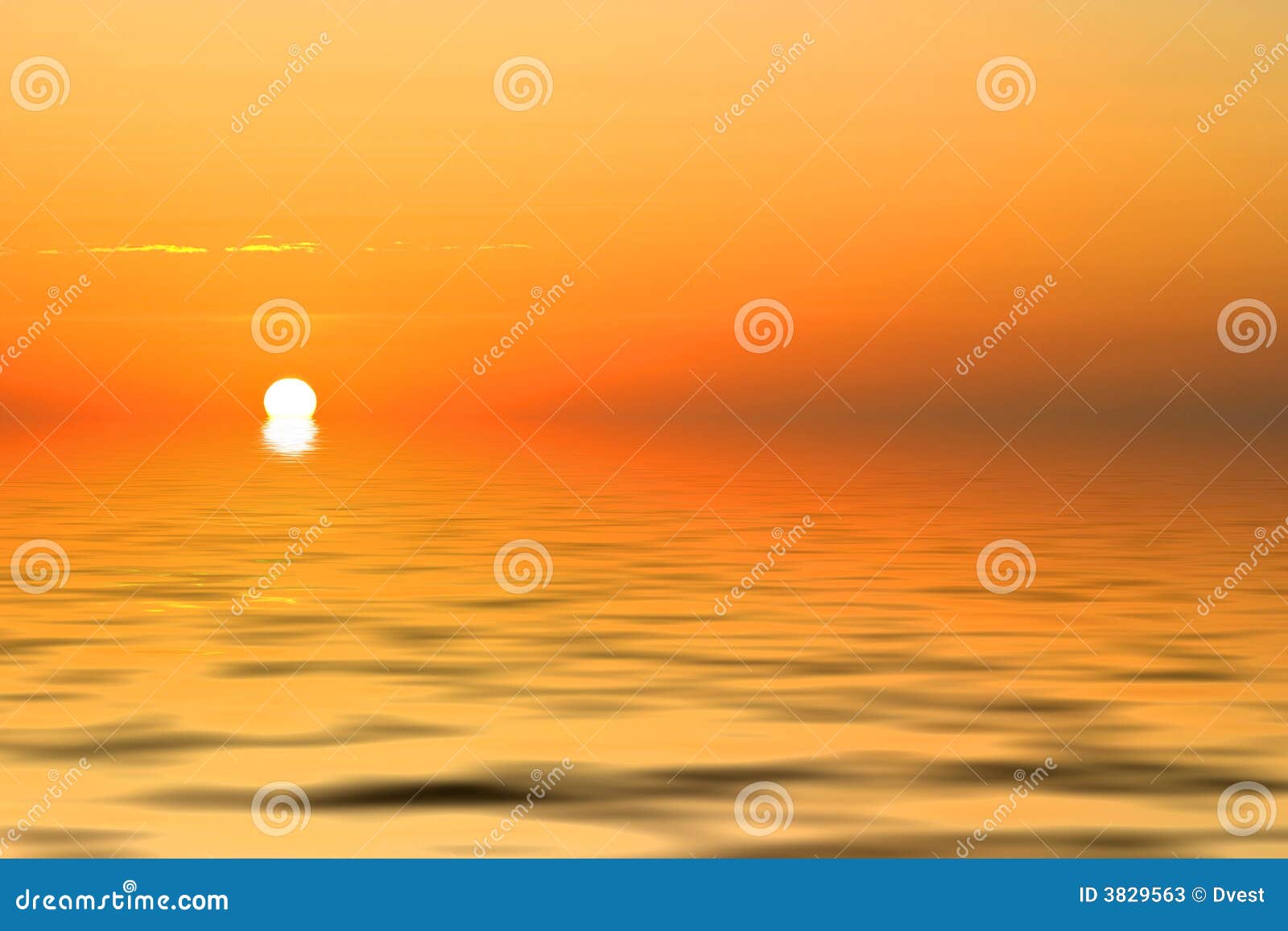 Sunrise Glow stock image. Image of horizon, summer, beach - 3829563